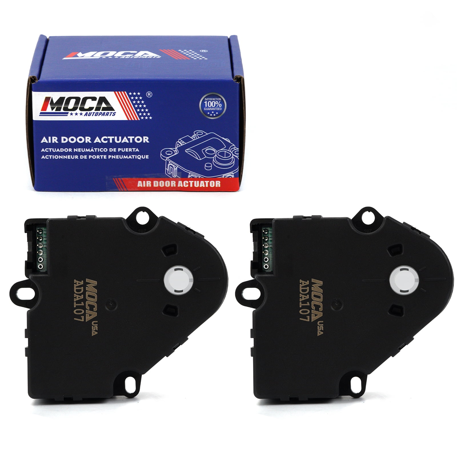 MOCA AUTOPARTS 604-107 2x HVAC Heater Air Blend Door Actuator Fit for ...