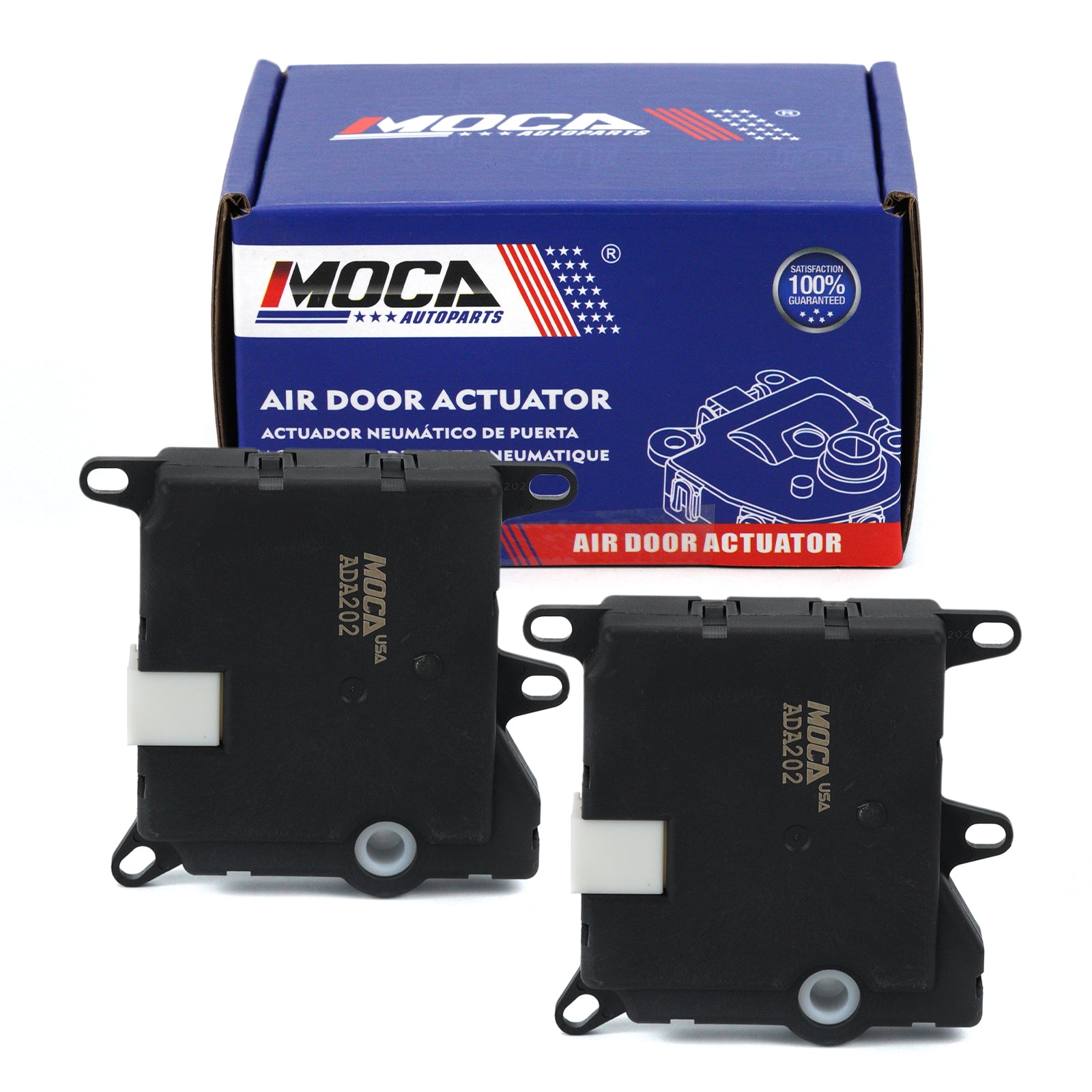 MOCA AUTOPARTS 604-202 2x HVAC Heater Air Blend Door Actuator Fit for ...