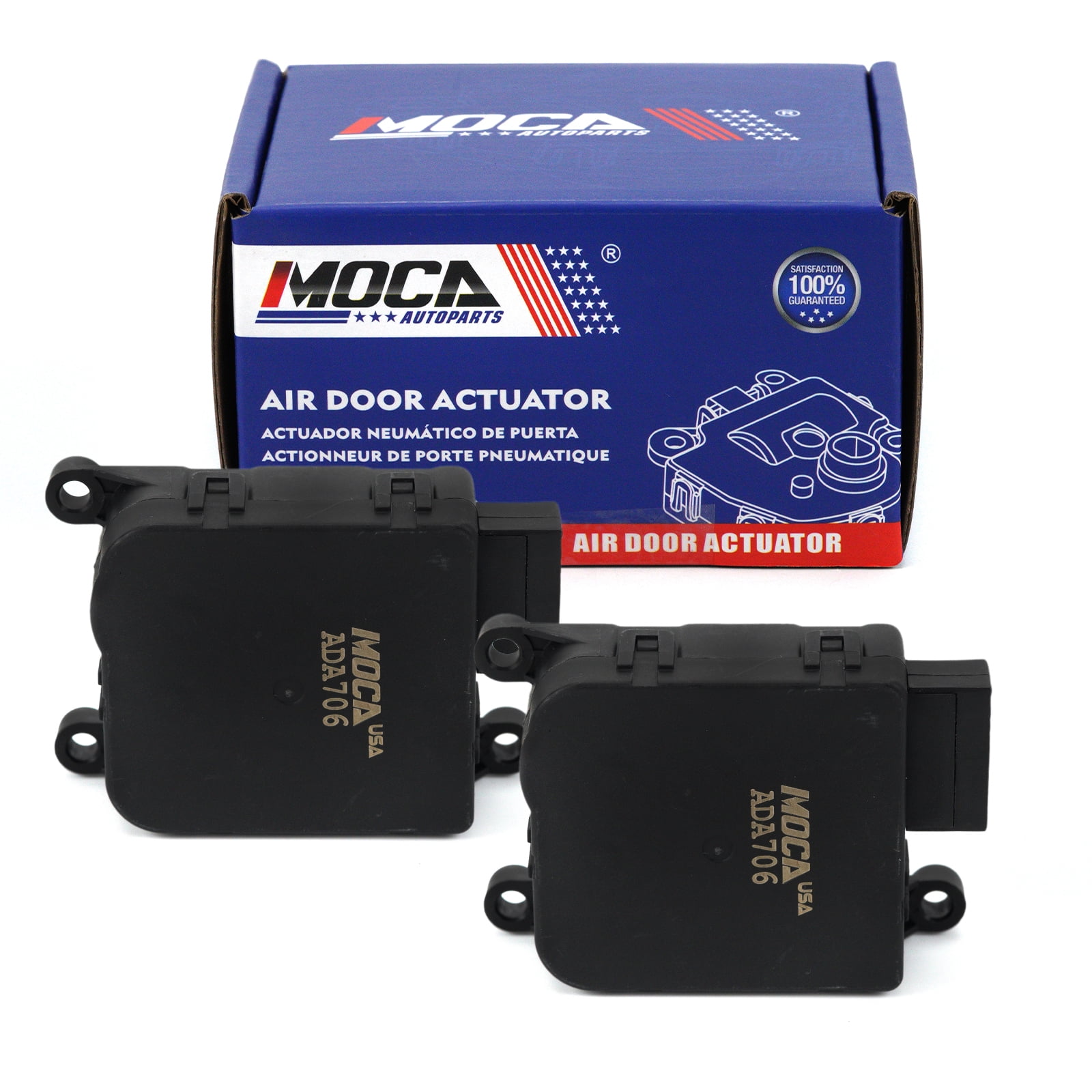 MOCA AUTOPARTS 604-706 2x HVAC Heater Air Blend Door Actuator Fit for ...