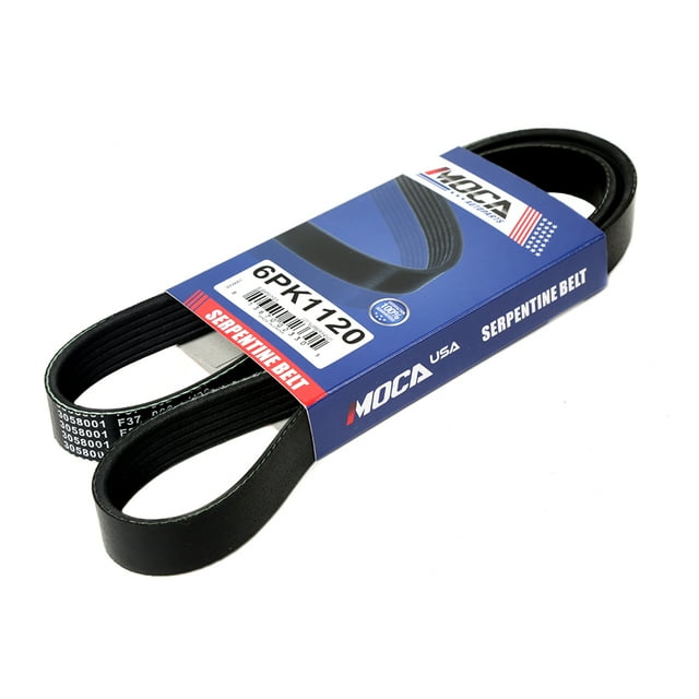 MOCA AUTOPARTS 6PK1120 Serpentine Belt for 97-95 Nissan 200Sx L4 1.6L ...