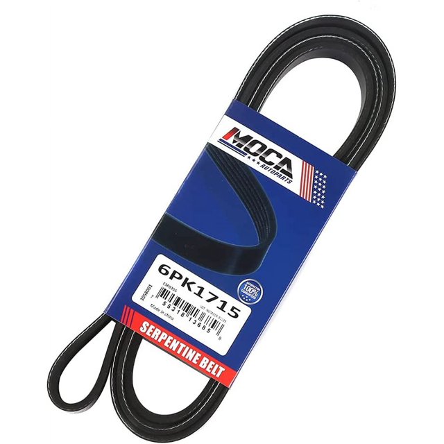 MOCA AUTOPARTS 6PK1715 Serpentine Belt for 16-19 for BMW X1 2L & 14-19 ...