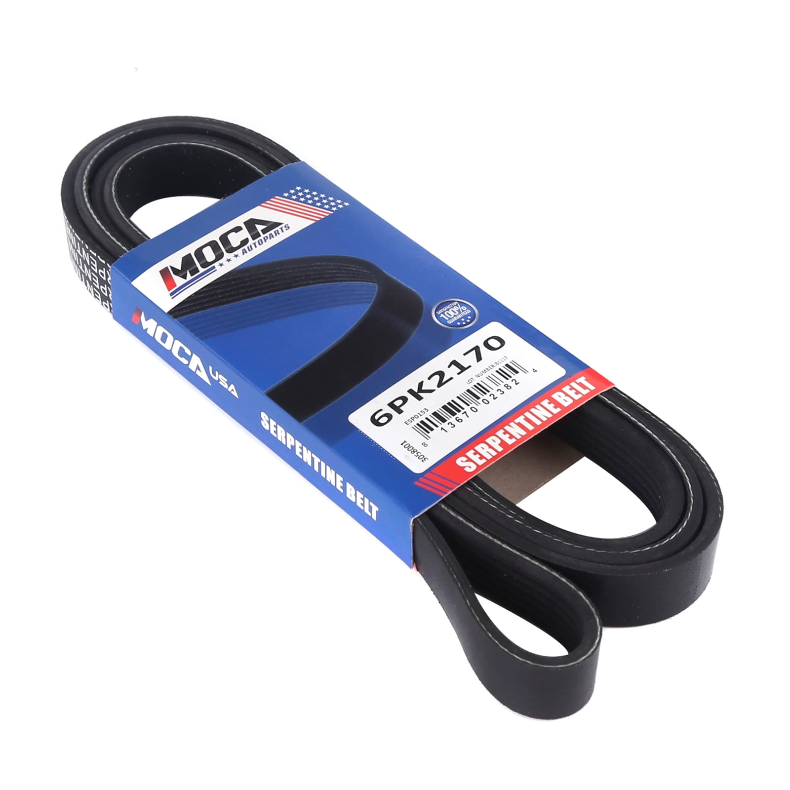 MOCA AUTOPARTS EPDM Serpentine Belt for Car Engine, Automotive Power ...