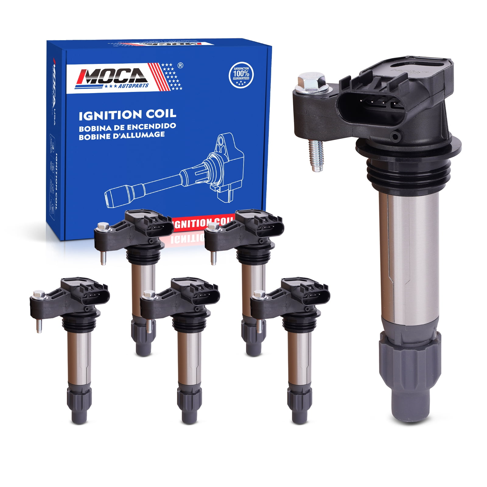 MOCA AUTOPARTS 6x Ignition Coils Fit for 2010-2016 Buick LaCrosse 3.6L ...