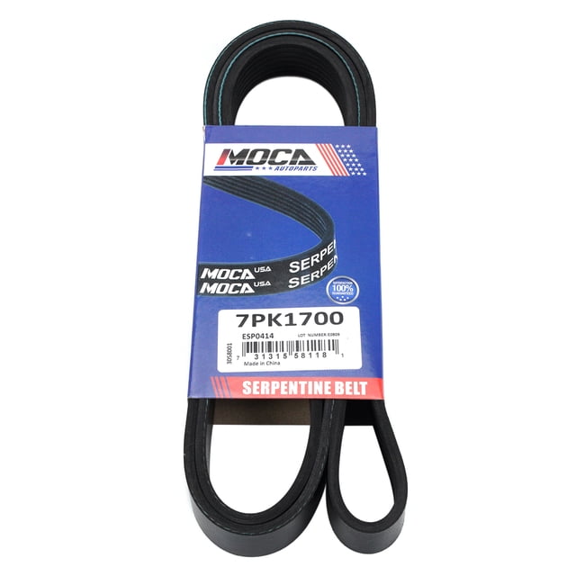 MOCA AUTOPARTS 7PK1700 Serpentine Belt Fit for 2013-2015 Acura ILX L4 2 ...