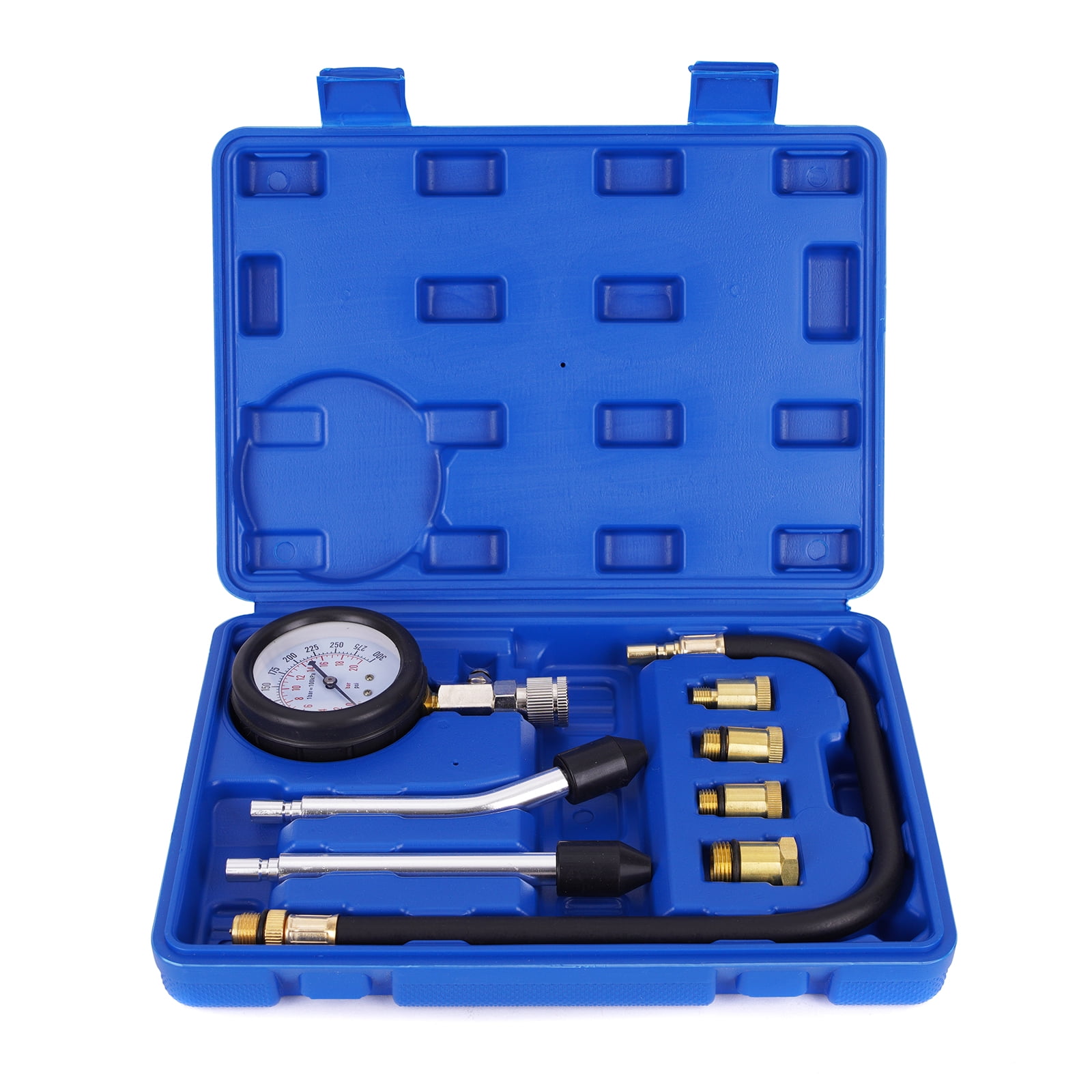 MOCA AUTOPARTS 8pcs Engine Compression Test Kit Cylinder Test Pressure ...