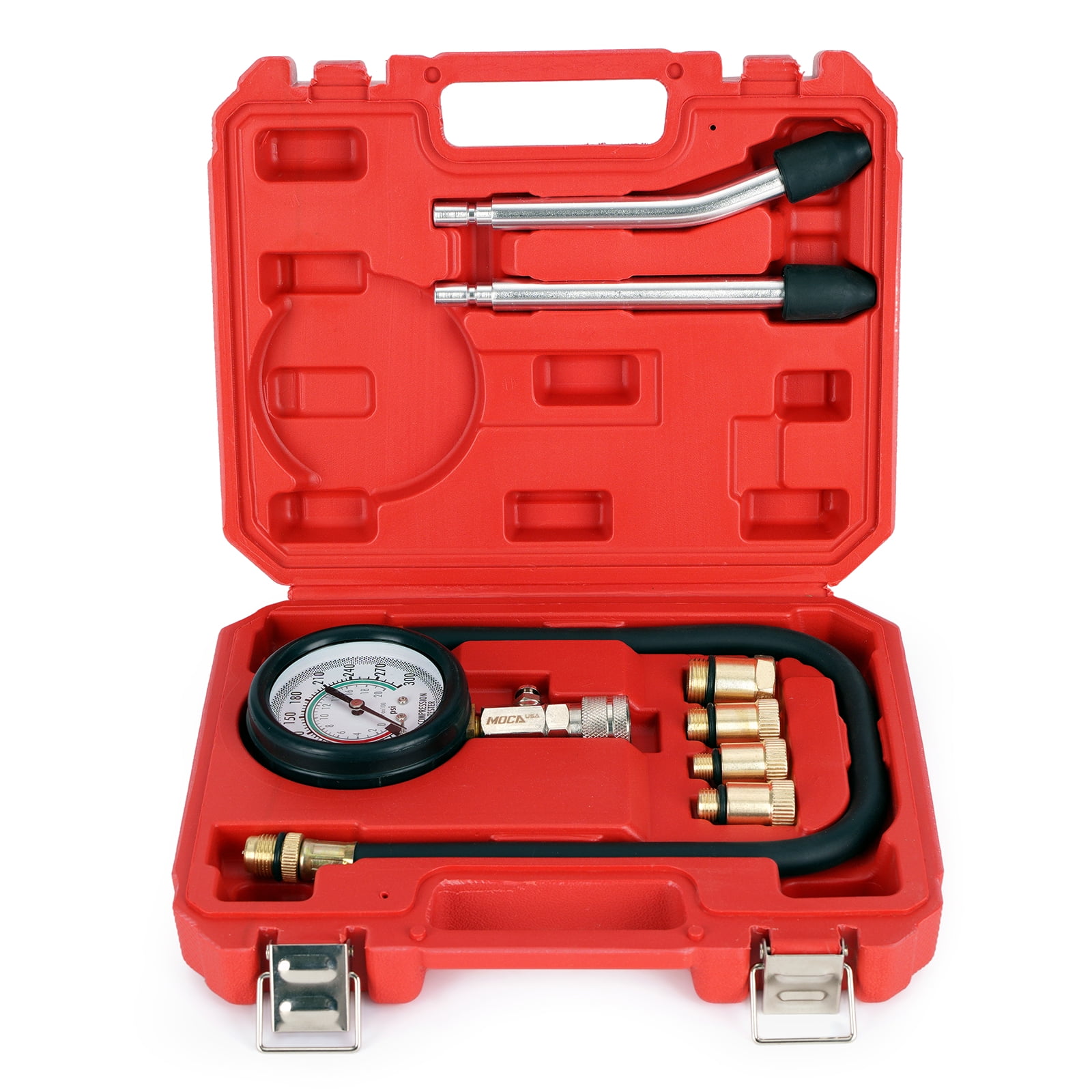 MOCA AUTOPARTS 8pcs Petrol Engine Cylinder Compression Tester Kit for ...
