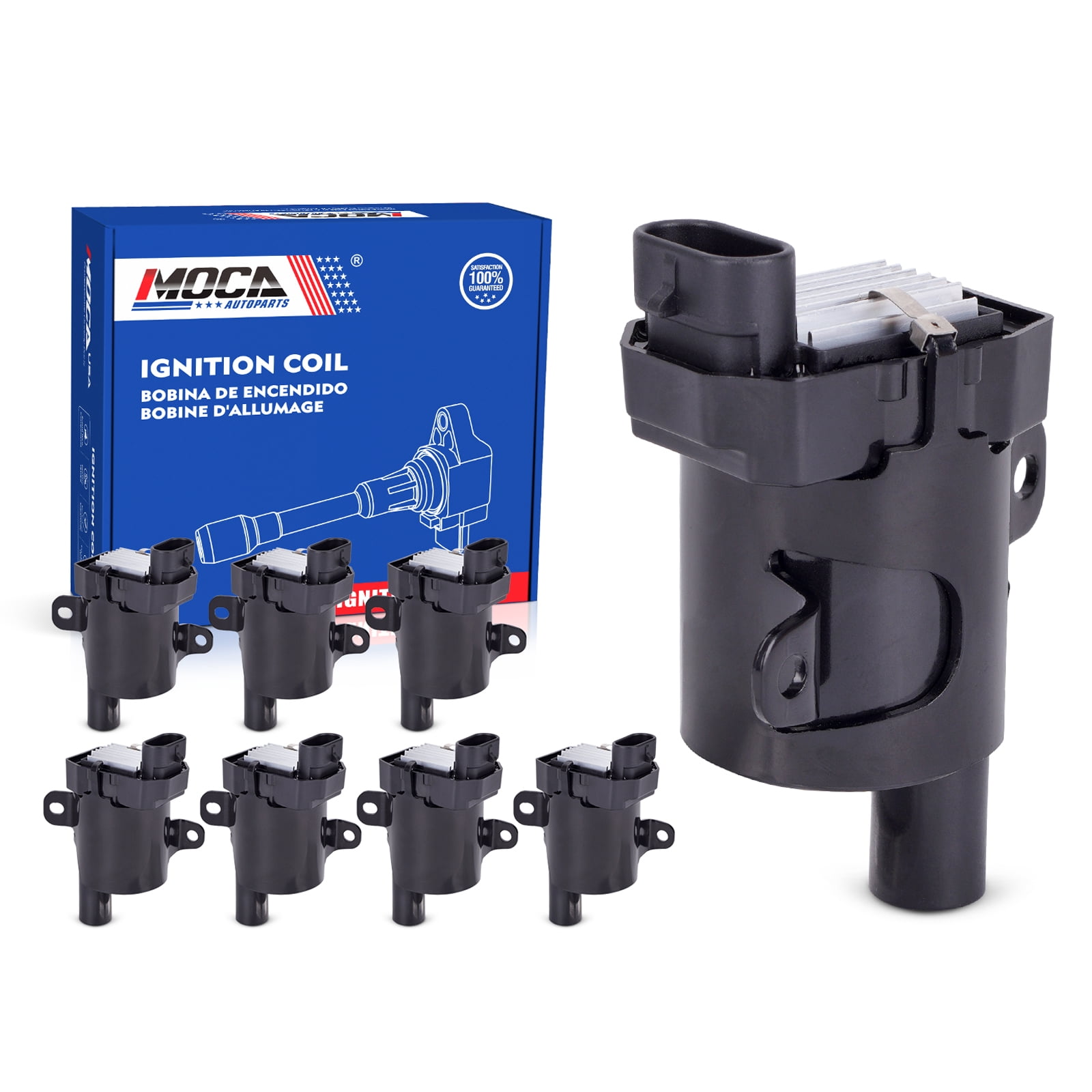 MOCA AUTOPARTS 8x Ignition Coils Fit for 2002-2006 Cadillac Escalade 6 ...