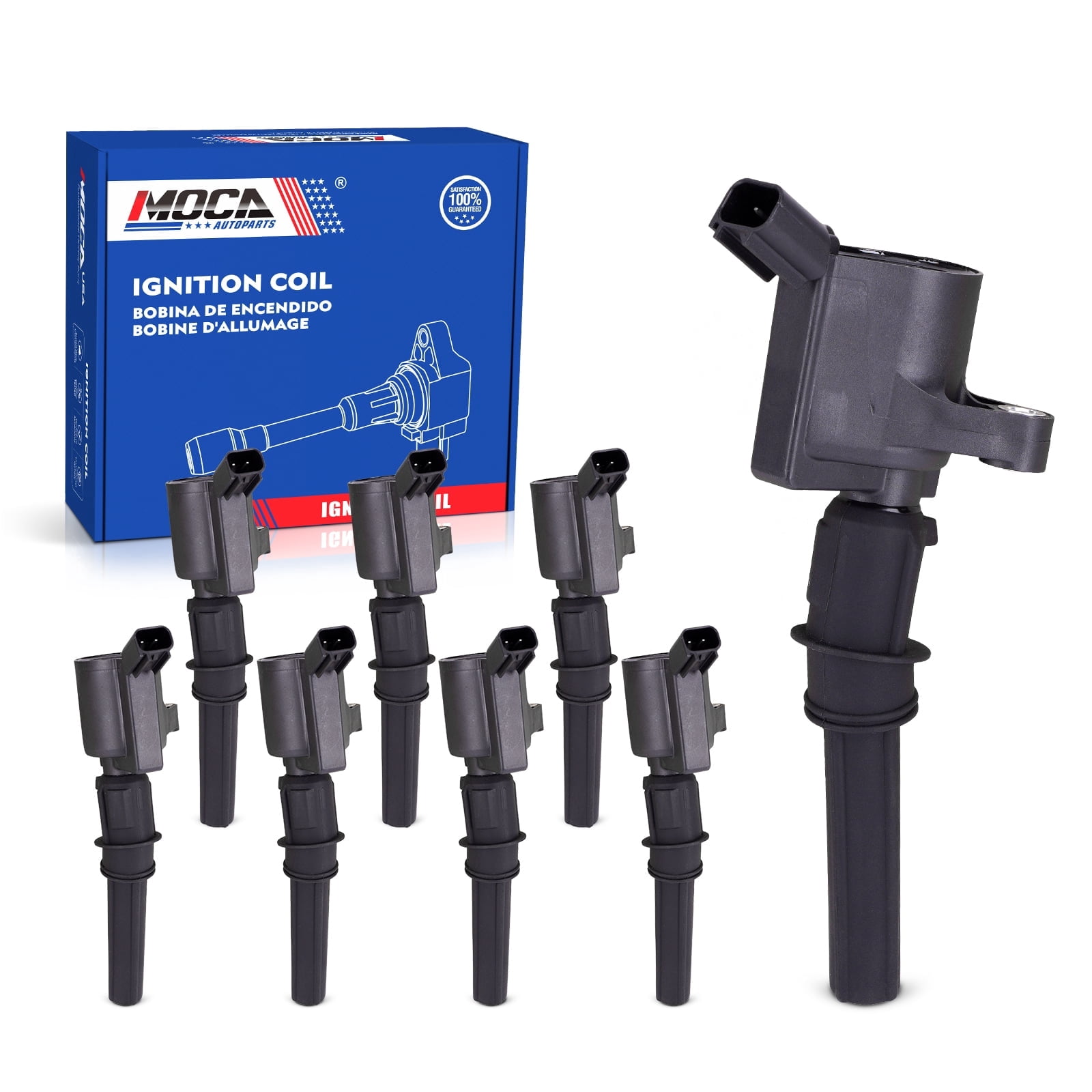 MOCA AUTOPARTS 8x Ignition Coils Fit for - Walmart.com