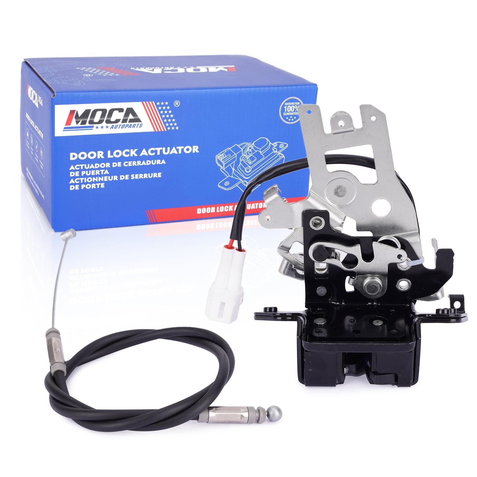 MOCA AUTOPARTS 931-861 Rear Liftgate Lock Actuator w/ Door Latch Cable ...
