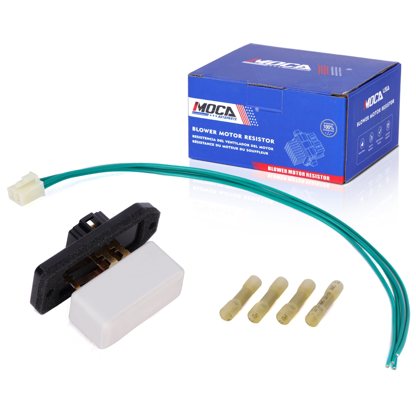 MOCA AUTOPARTS 973-421 HVAC Blower Motor Resistor Kit with Harness Fit ...