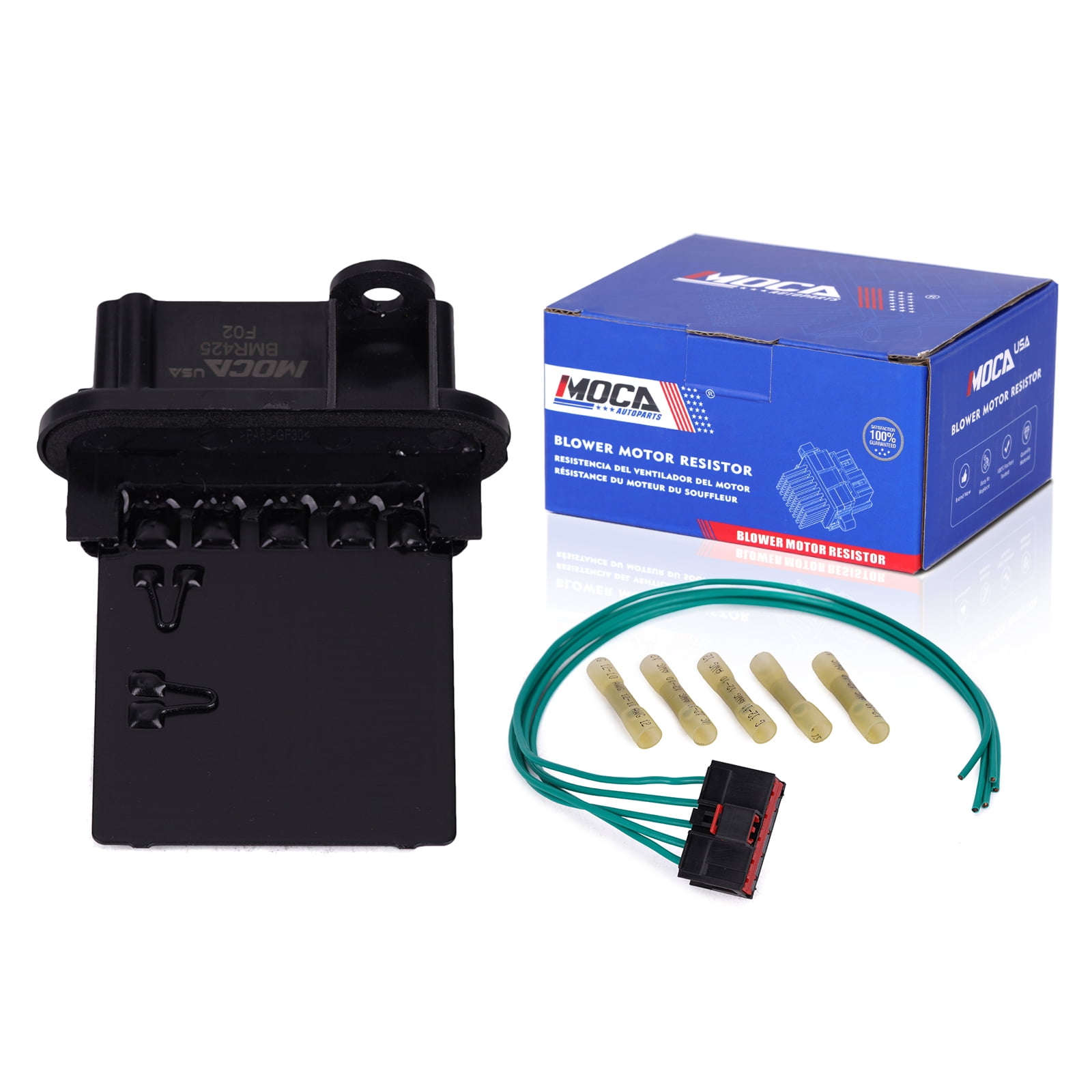 MOCA AUTOPARTS 973-425 HVAC Blower Motor Resistor Kit with Harness Fit ...