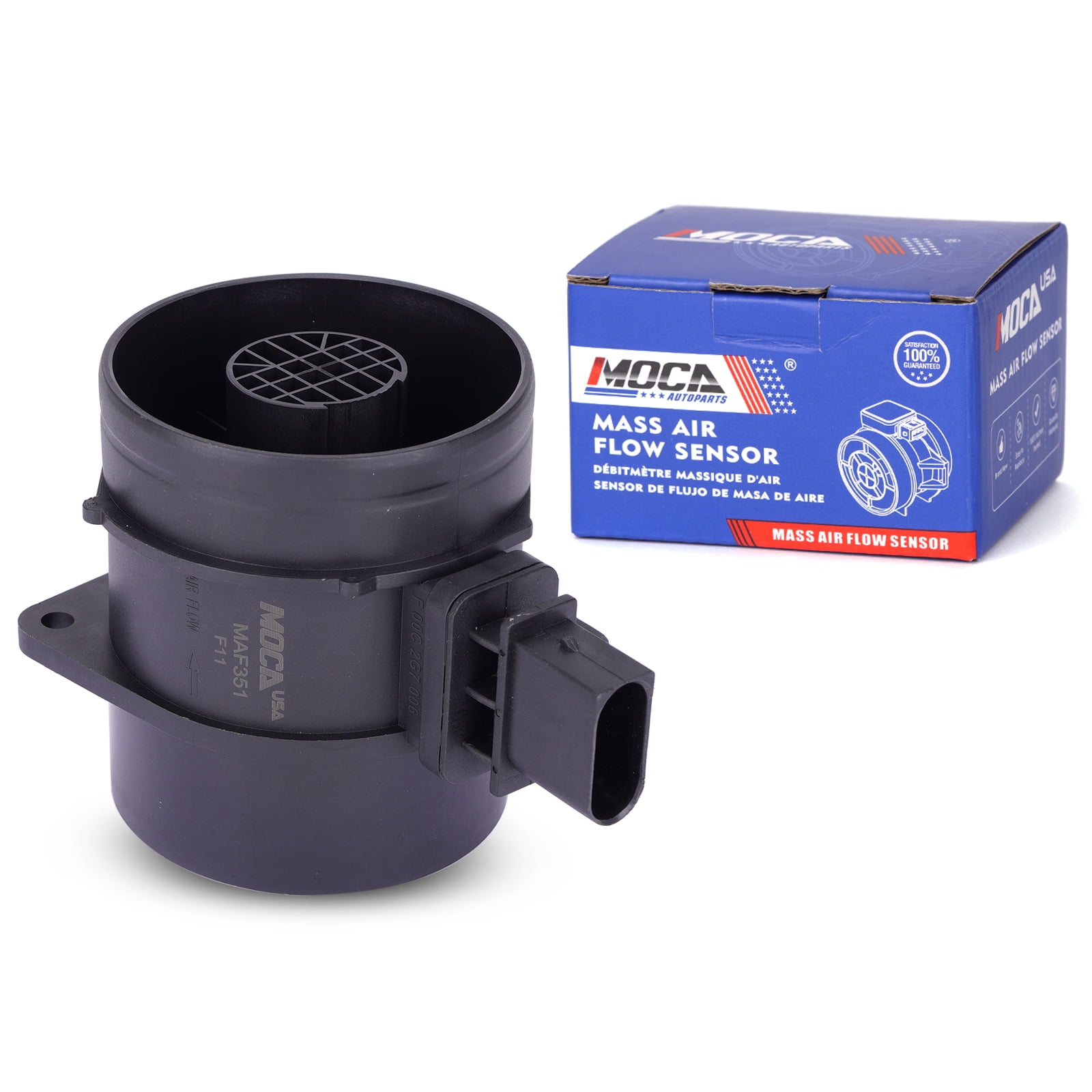 MOCA AUTOPARTS AF10511 Mass Air Flow Sensor Fit for 2010-2016 Mercedes ...