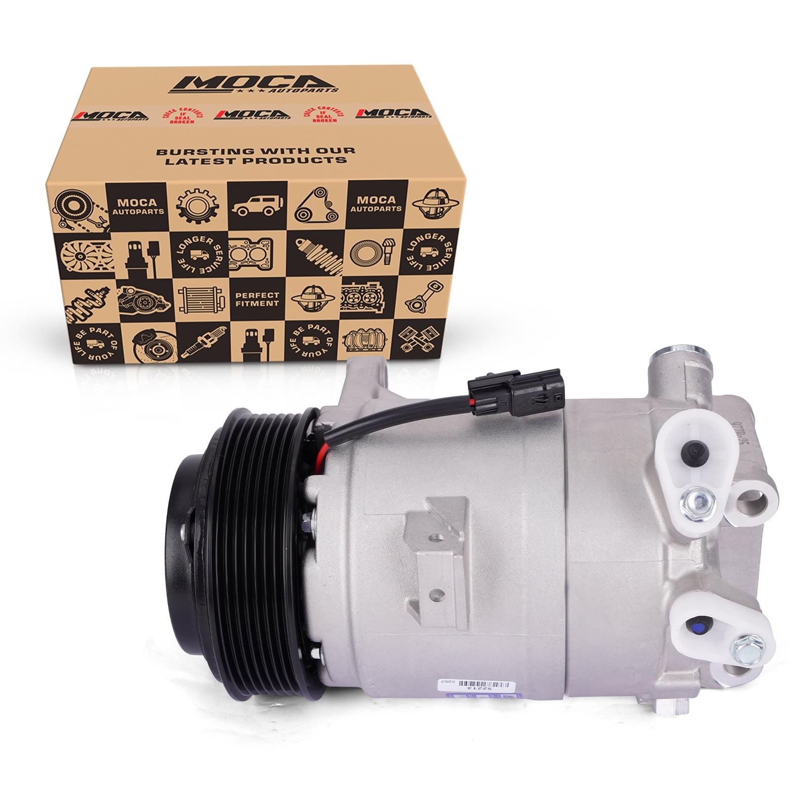 MOCA AUTOPARTS Air Conditioner A/C Compressor with Clutch Fit for 2008 ...