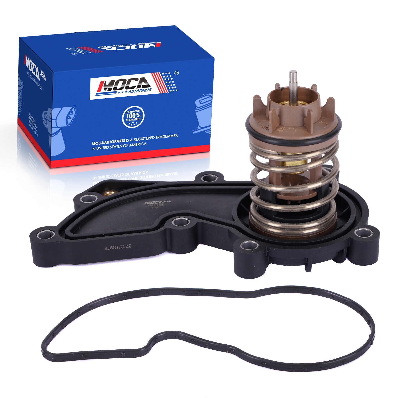 MOCA AUTOPARTS Coolant Thermostat Housing Assembly Fit for 2015-2019 ...