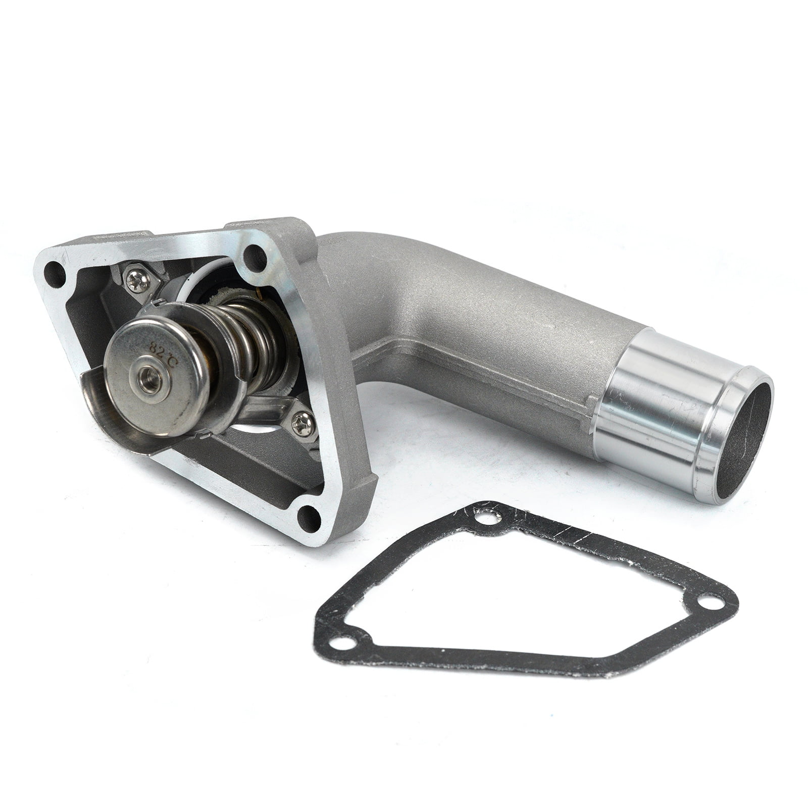 MOCA AUTOPARTS Cooling Thermostat Housing Assembly Fit for 2002-2004 ...