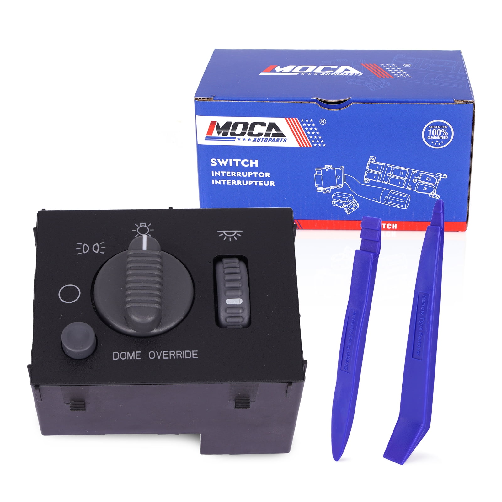 MOCA AUTOPARTS DS968 Headlight Switch Fit for 1999-2002 Chevrolet ...