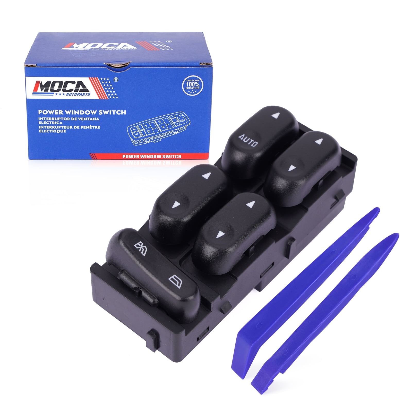 MOCA AUTOPARTS DWS147 Front Driver Door Window Switch Fit for 2002-2005 ...