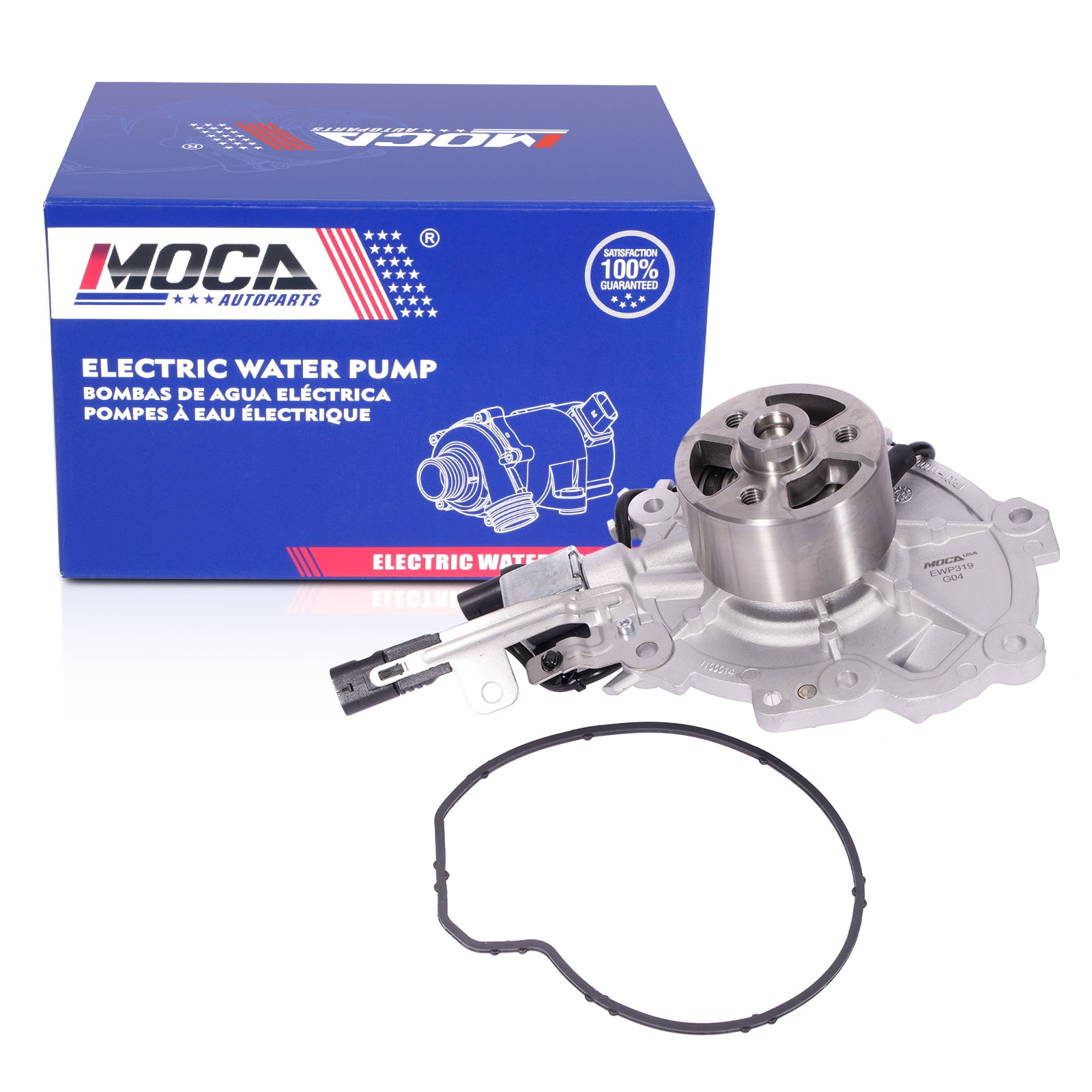 MOCA AUTOPARTS Engine Water Pump Fit for 2018-2019 Land Rover Range ...