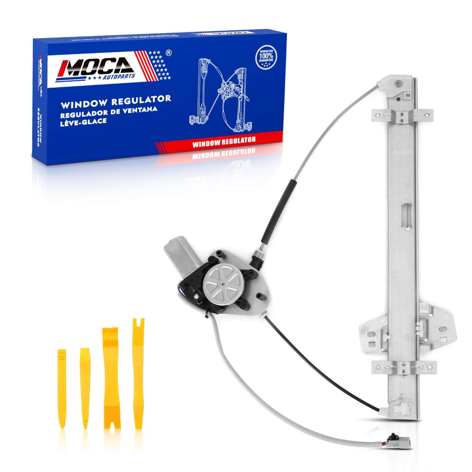 MOCA AUTOPARTS Front Right Power Window Regulator w/ Motor Fit for 2003 ...