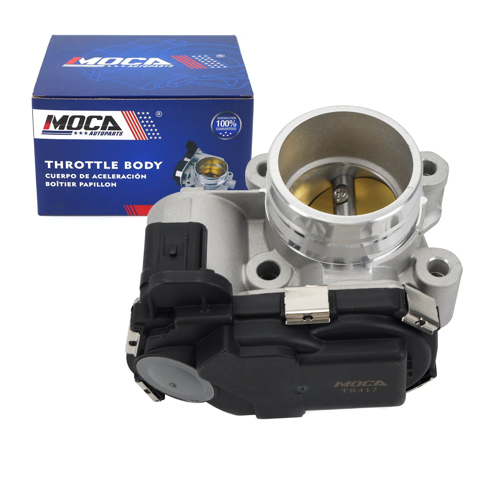 MOCA AUTOPARTS Fuel Injection Throttle Body Fit for 2016-2019 Buick Encore L4 1.4L & 2017-2019 ...