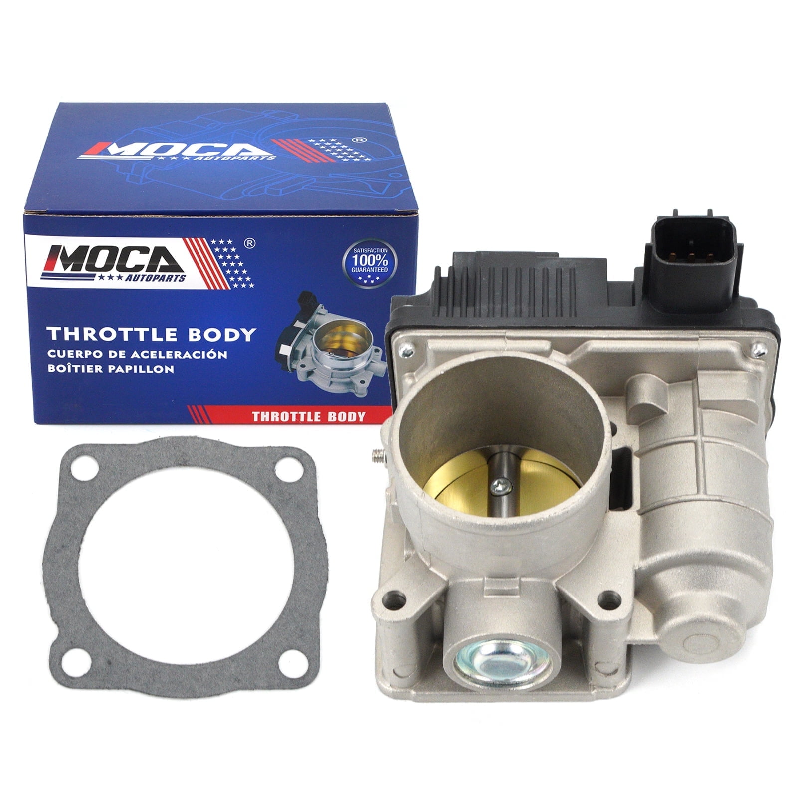 MOCA AUTOPARTS Fuel Injection Throttle Body Fit for 2003-2006 Nissan ...