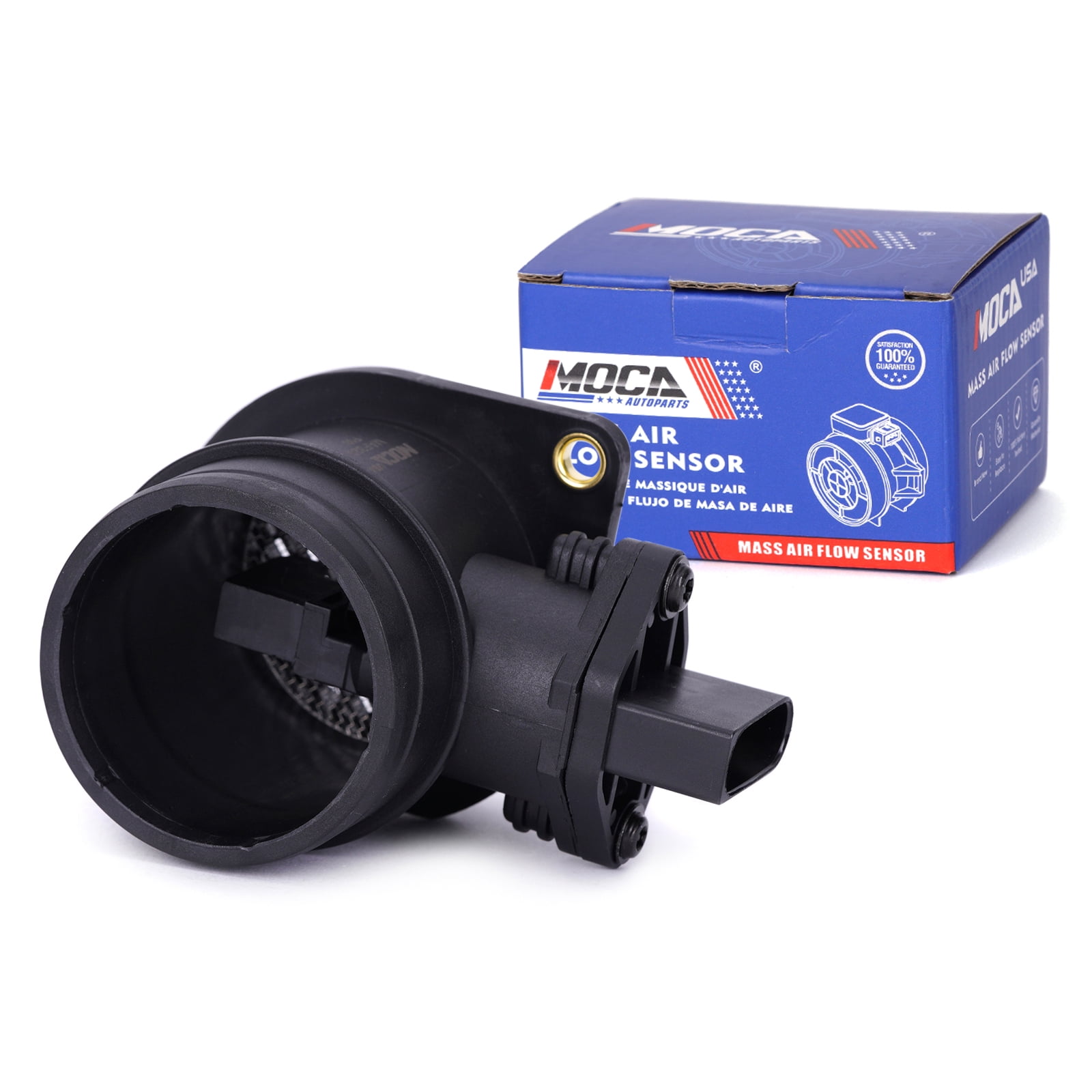 MOCA AUTOPARTS Mass Air Flow Sensor Fit for 2001-2005 Volkswagen Beetle ...