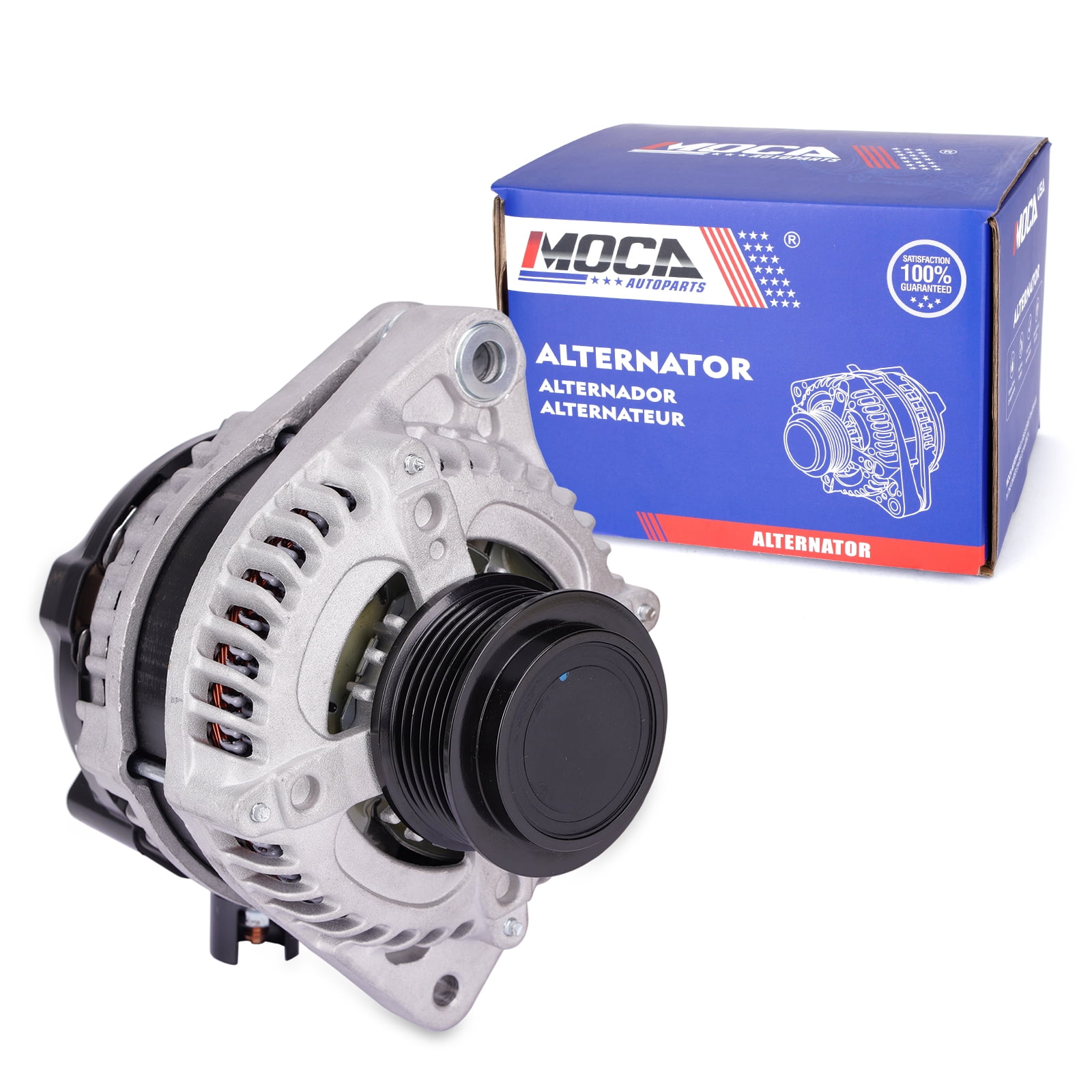 MOCA AUTOPARTS New Alternator Fit for 2012-2015 Honda Pilot 3.5L & 2012-2014 Honda Ridgeline 3 ...