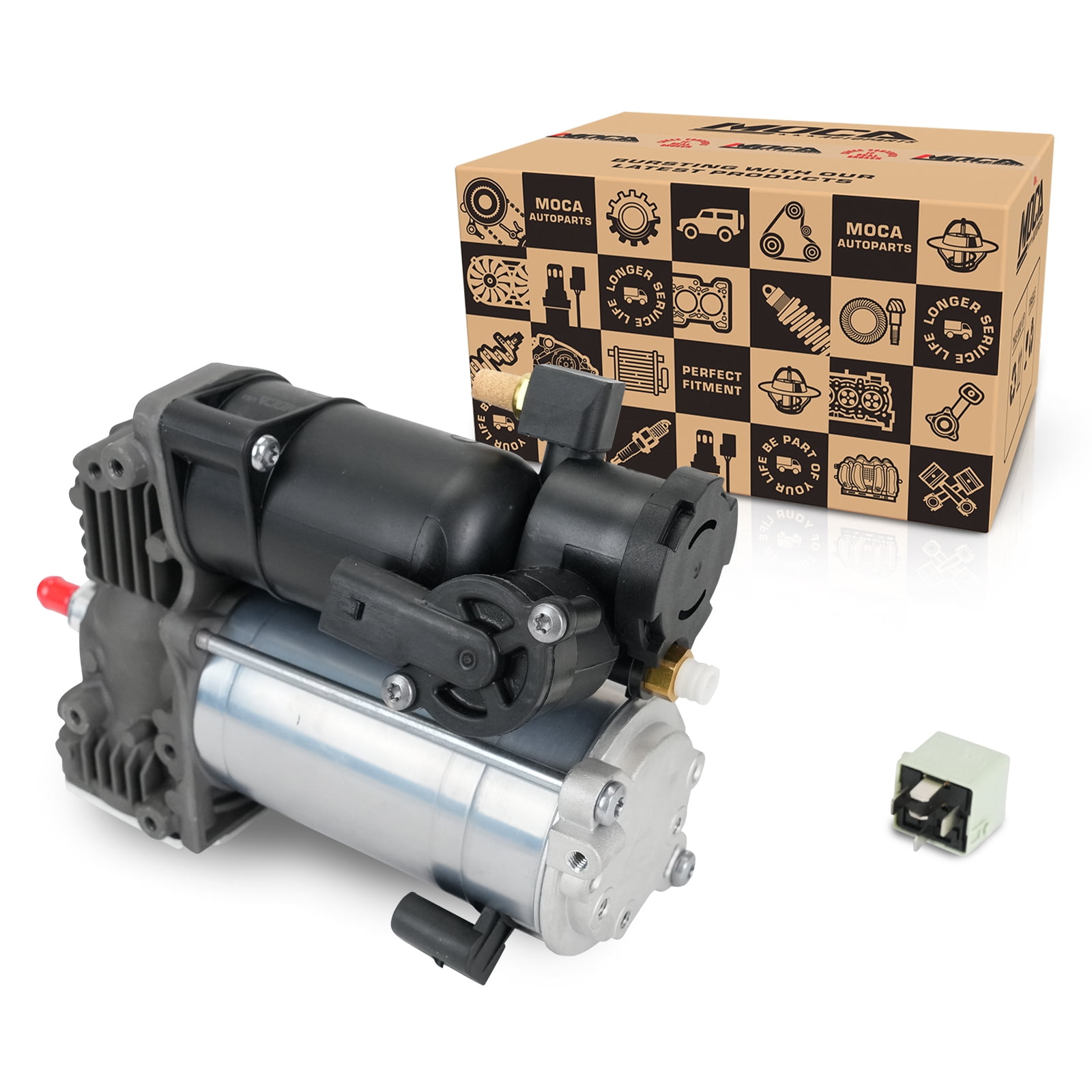 MOCA AUTOPARTS P-5167 Air Suspension Compressor Fit for 2017-2025 Land ...