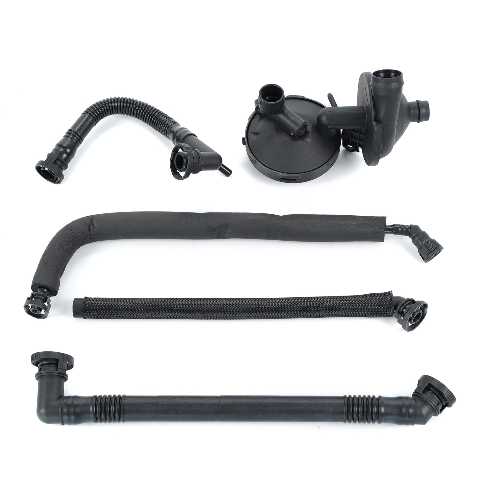MOCA AUTOPARTS PCV Crankcase Vent Valve & Breather Hose Kit Fit for BMW ...
