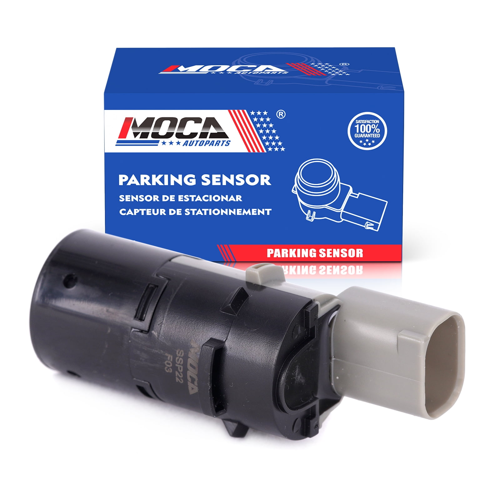 MOCA AUTOPARTS Parking Aid Sensor Fit for 2004-2007 BMW 525i 530i ...