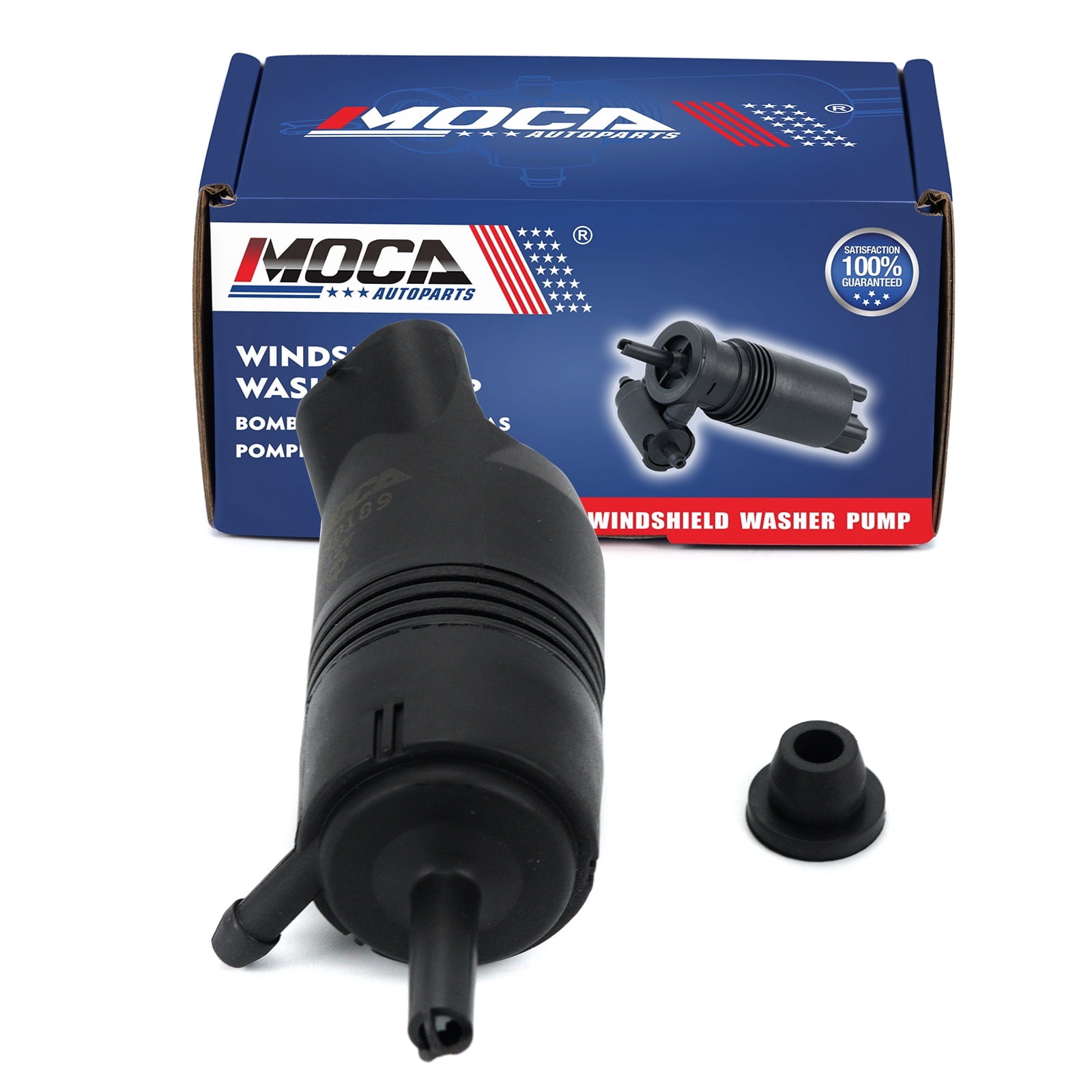 MOCA AUTOPARTS Rear Windshield Washer Pump Fit for 2013-2008 Buick ...