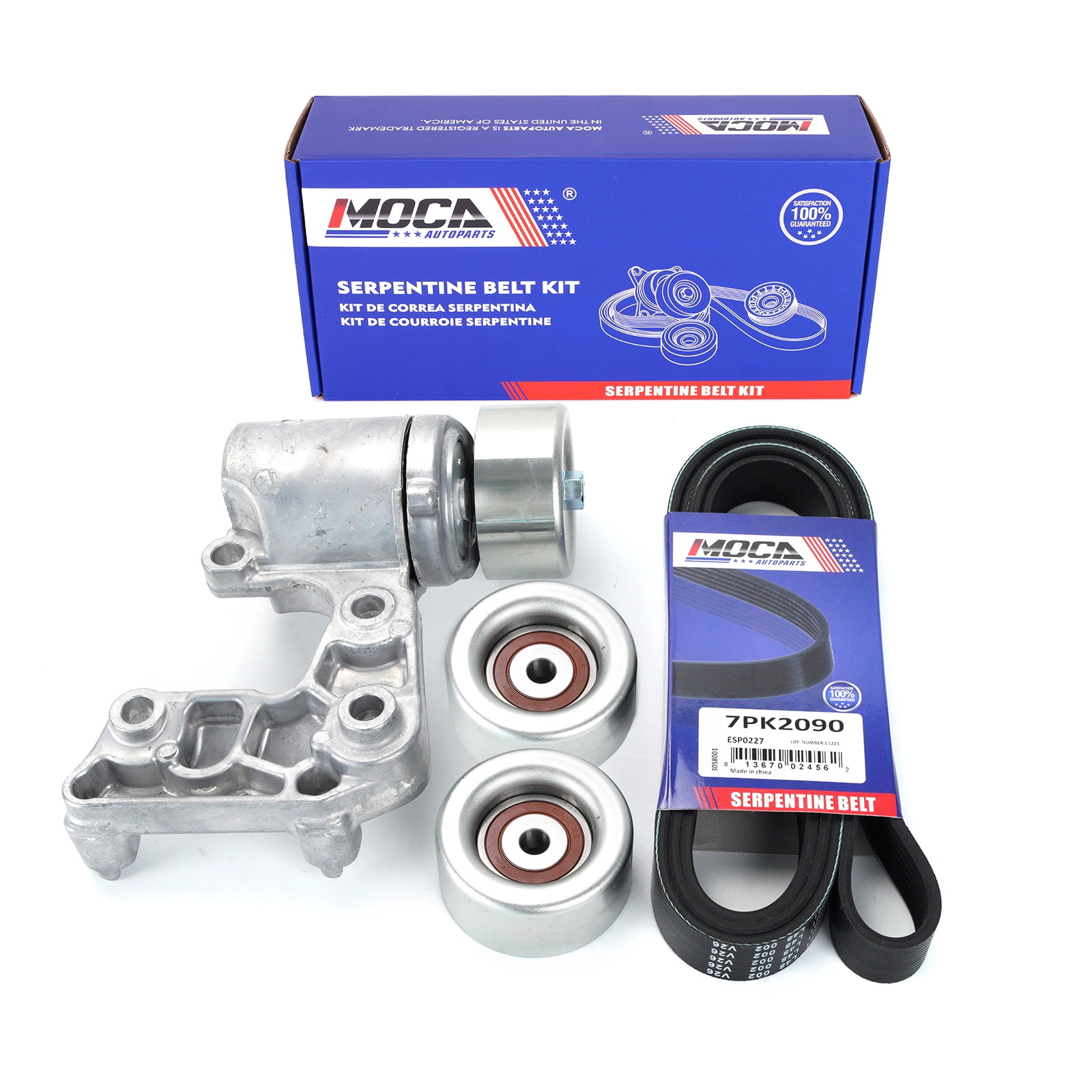 MOCA AUTOPARTS Serpentine Kit Automotive Replacement Belts for Lexus ...