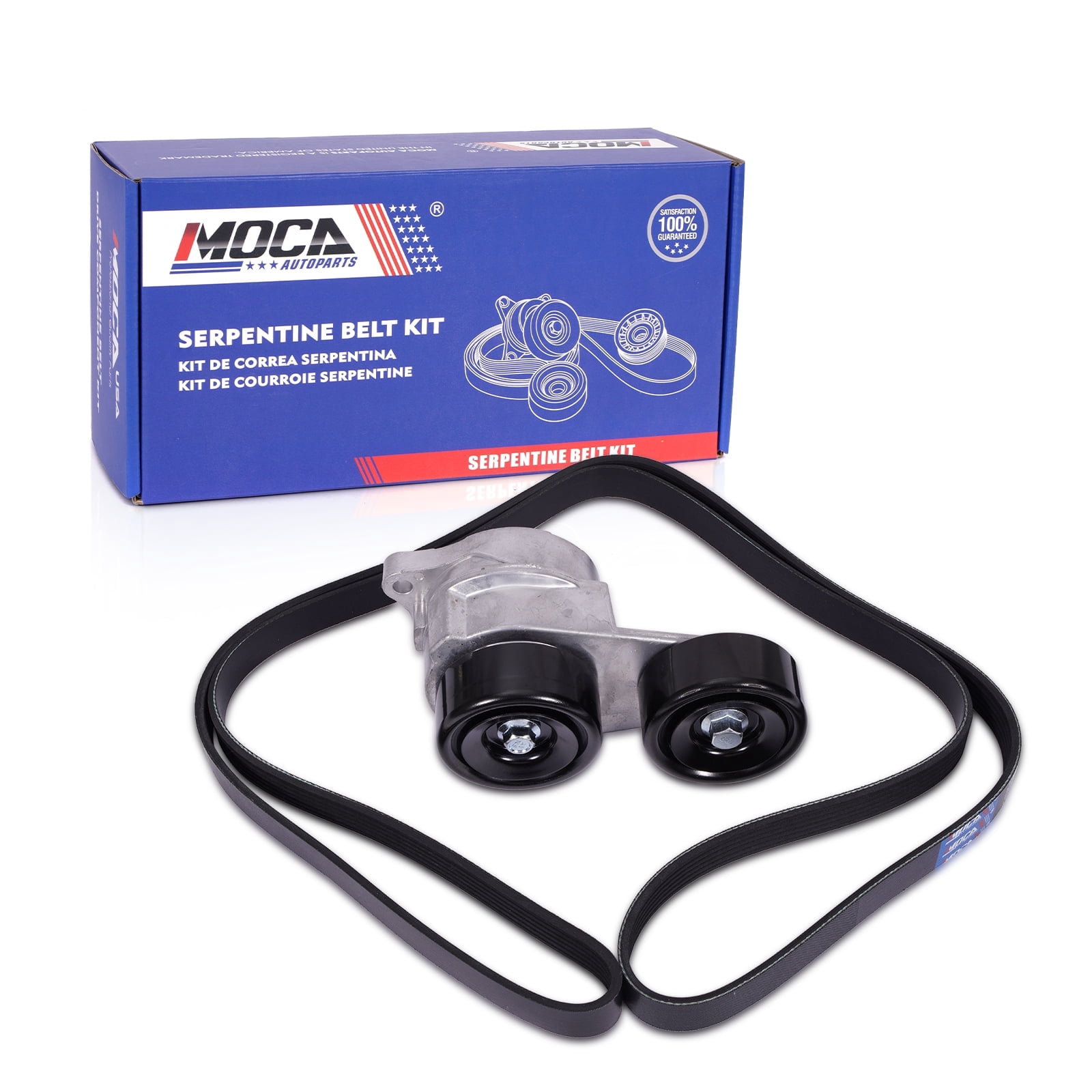 MOCA AUTOPARTS Serpentine Belt Tensioner Assembly Fit for 2007-2013 ...