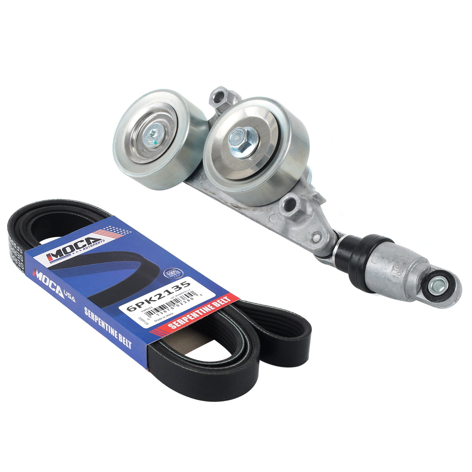 MOCA AUTOPARTS Serpentine Belt Tensioner Kit for 06-11 Honda Pilot ...