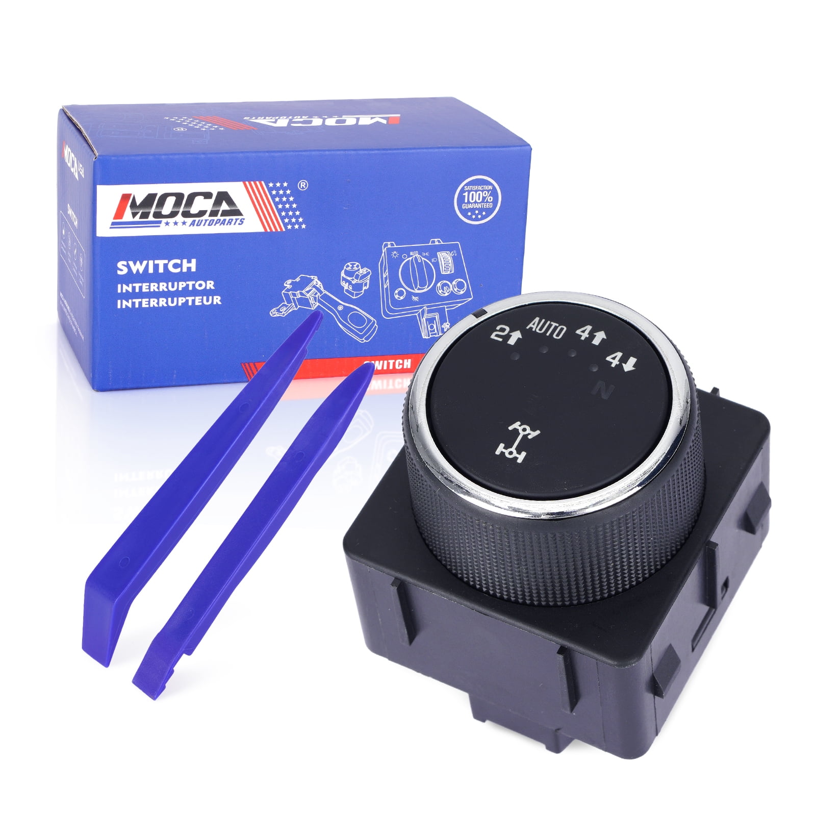 MOCA AUTOPARTS TCA76 4WD Switch Fit for 2008-2013 Chevrolet Silverado ...