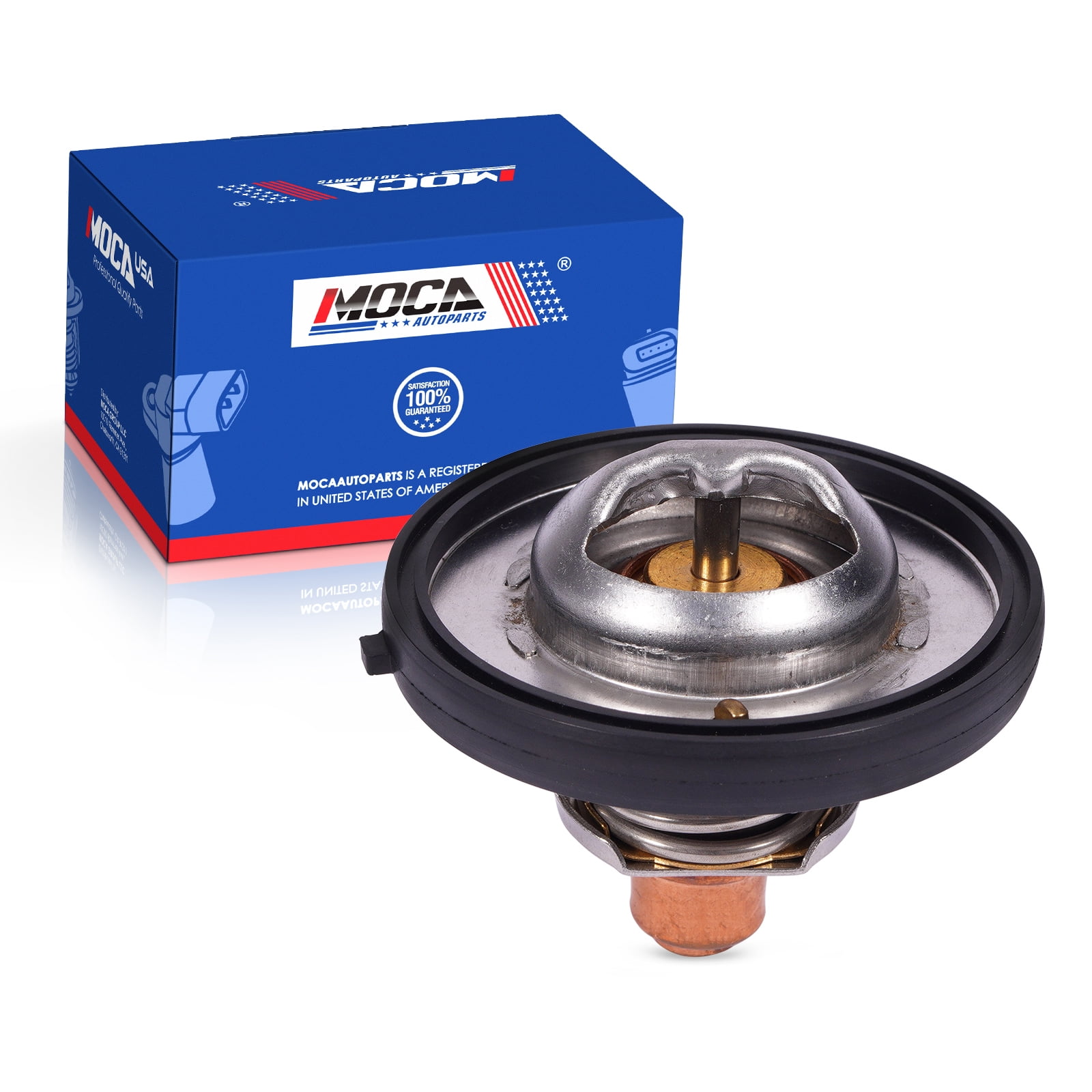 MOCA AUTOPARTS Thermostat Housing Assembly Fit for 2002-2013 Jeep ...