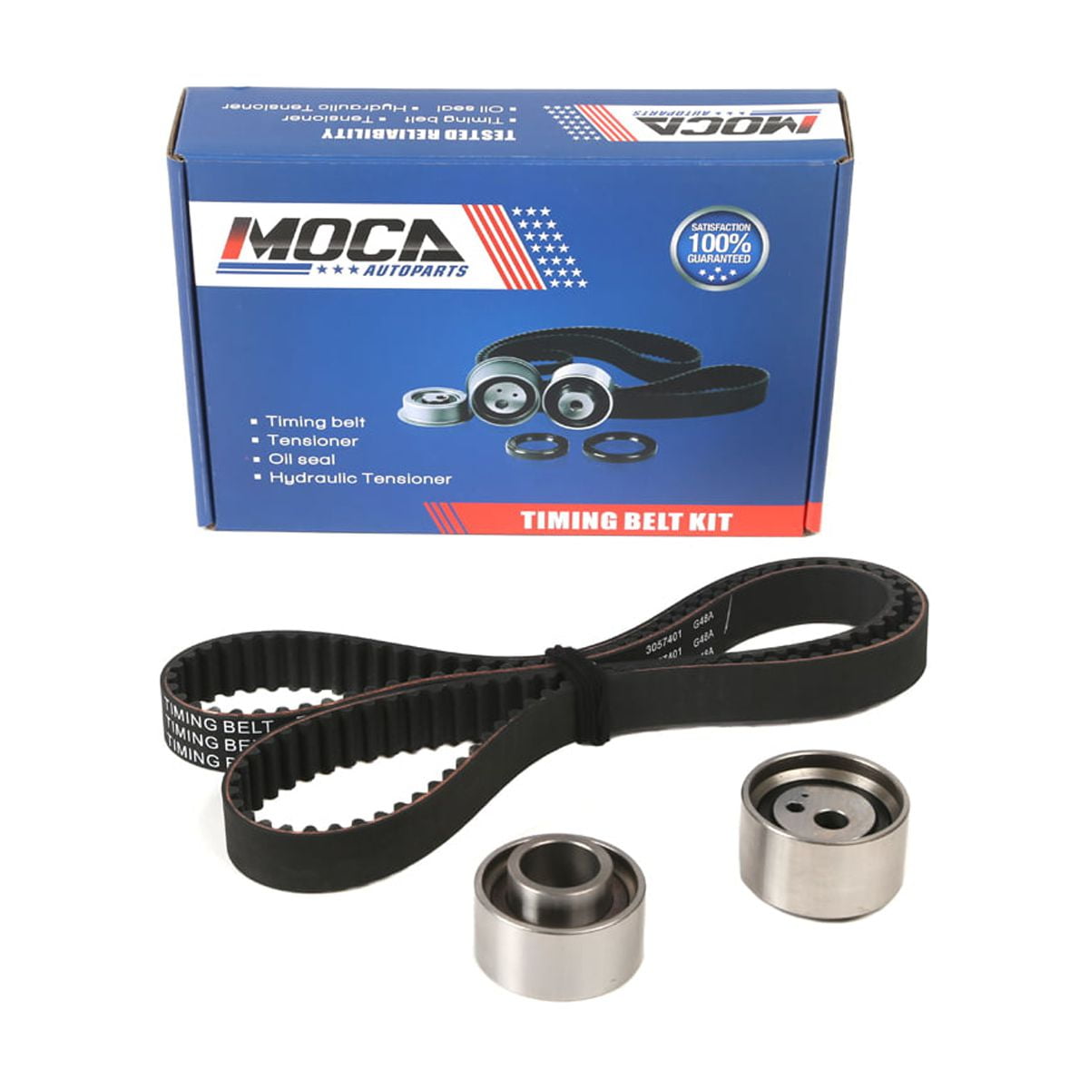 MOCA AUTOPARTS Timing Belt Kit Fit for 1998-2001 Kia Sephia & 2002-2004 ...