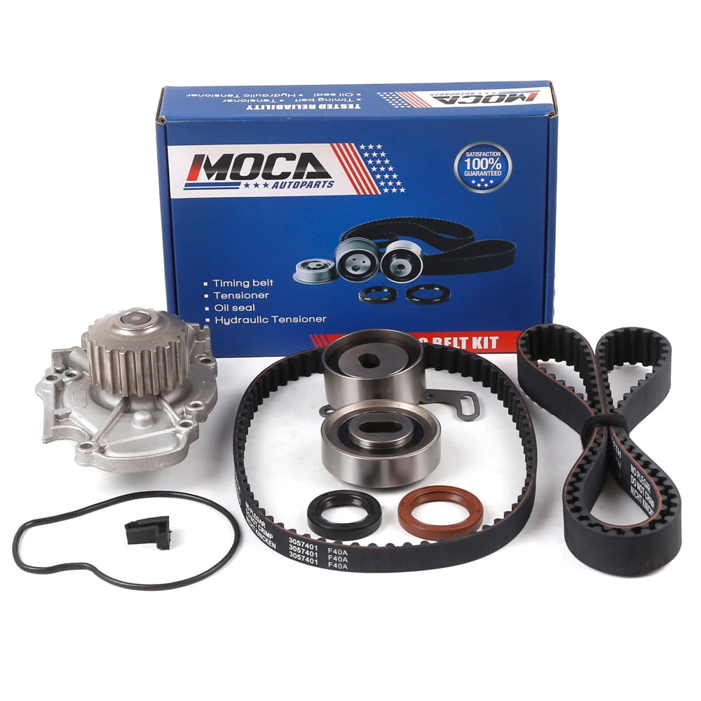 MOCA AUTOPARTS Timing Belt Kit with Water Pump Fit for 94-02 Honda ...