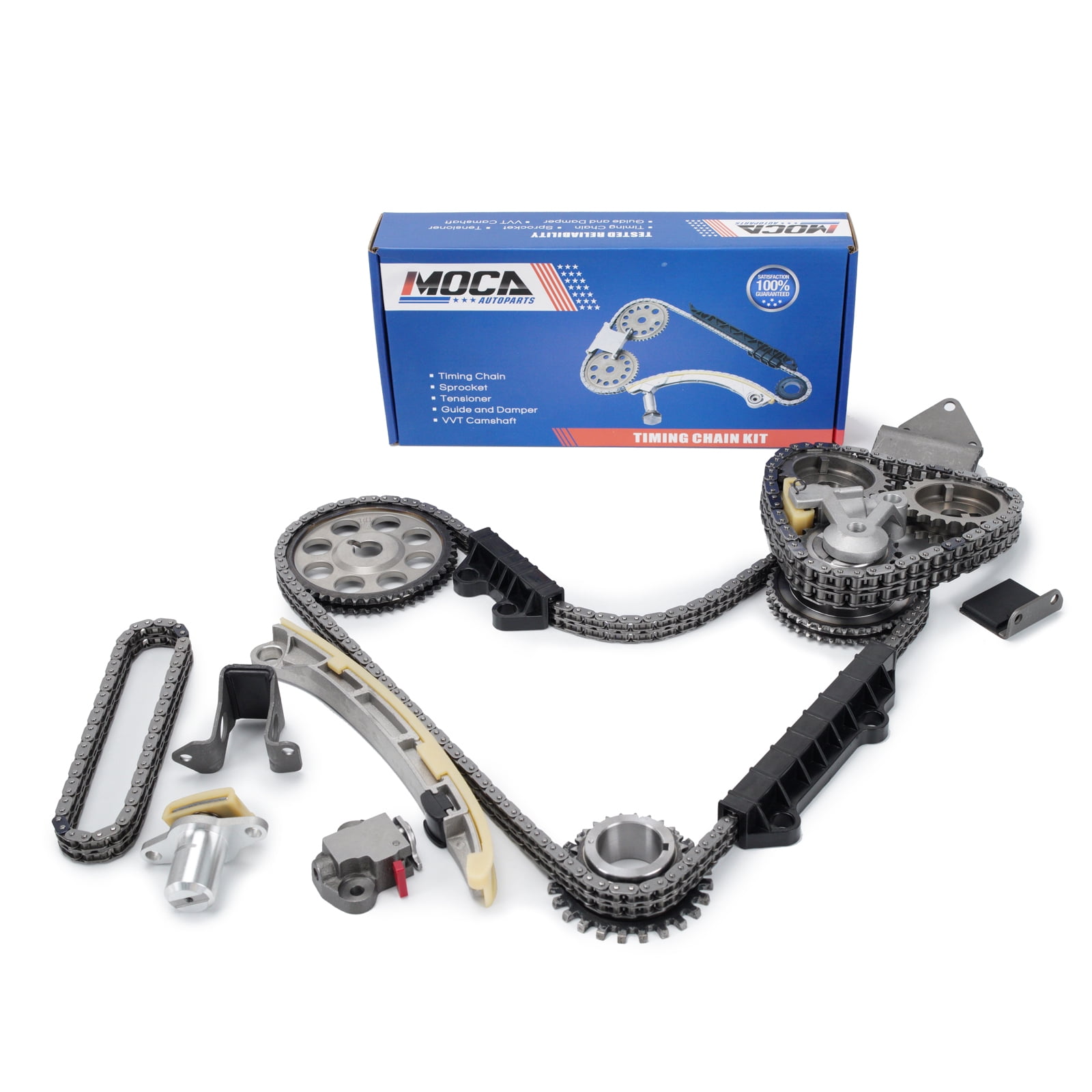 MOCA AUTOPARTS Timing Chain Kit Fit for 2001-2004 Chevrolet Tracker 2 ...