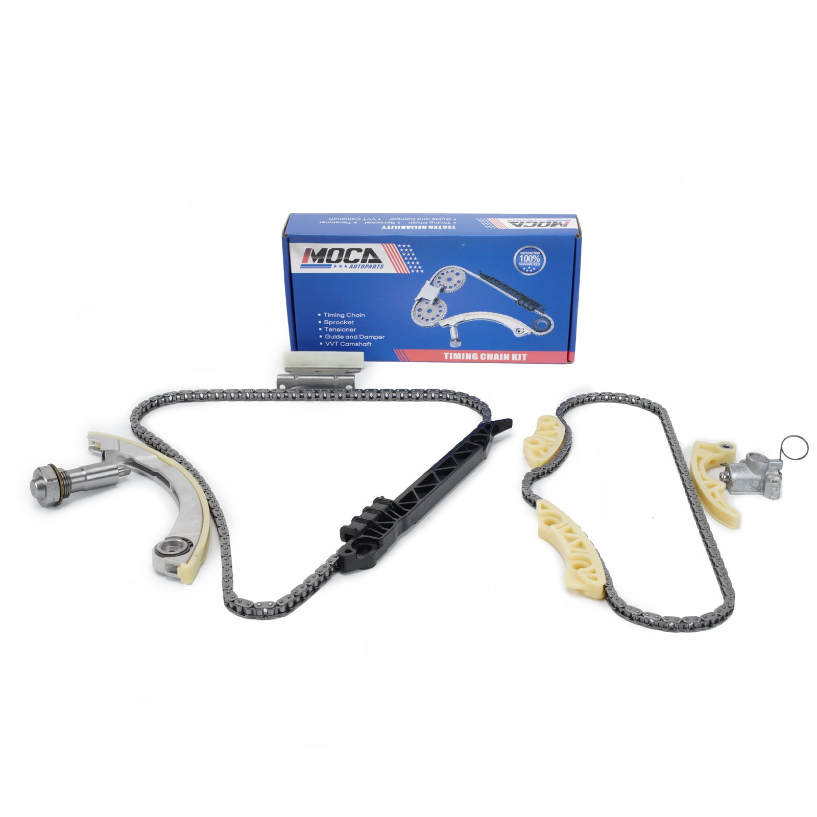 MOCA AUTOPARTS Timing Chain Kit Fit for 2002-2005 Chevrolet Cavalier 2 ...