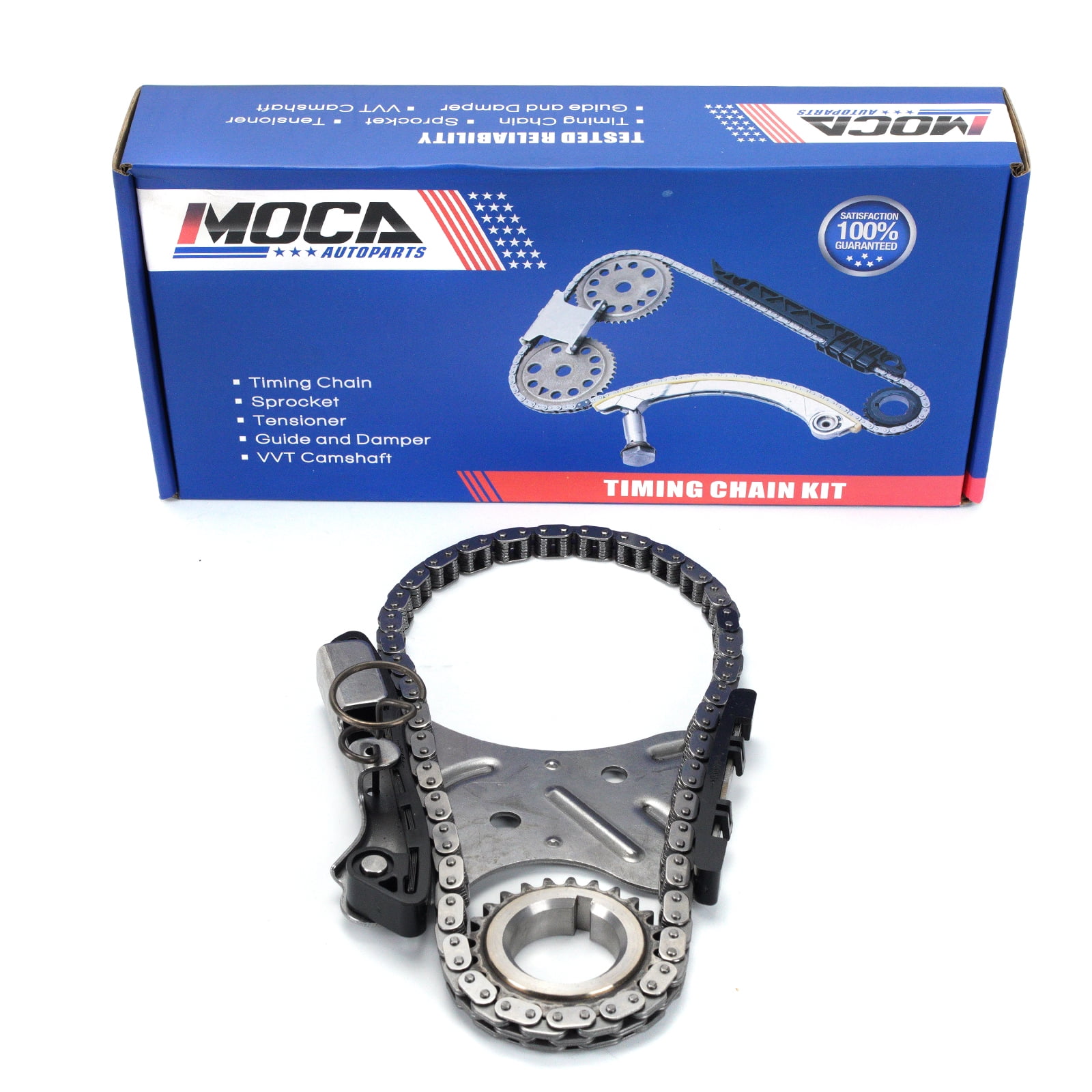 MOCA AUTOPARTS Timing Chain Kit Fit for 2009-2011 Buick Lucerne V6 3.9L & 2006-2011 Chevrolet ...