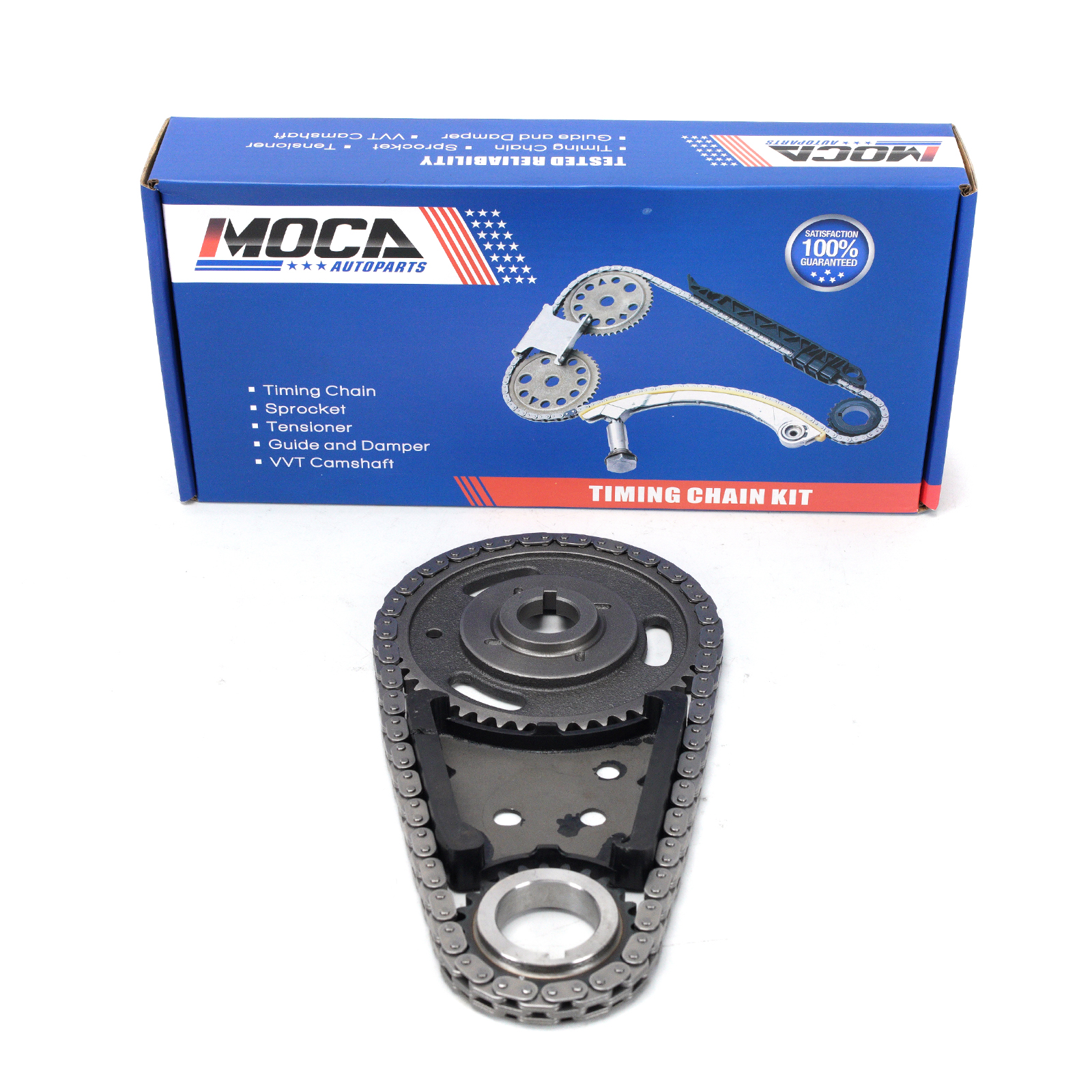 MOCA AUTOPARTS Timing Chain Kit with Water Pump Fit for 99-02 Suzuki ...