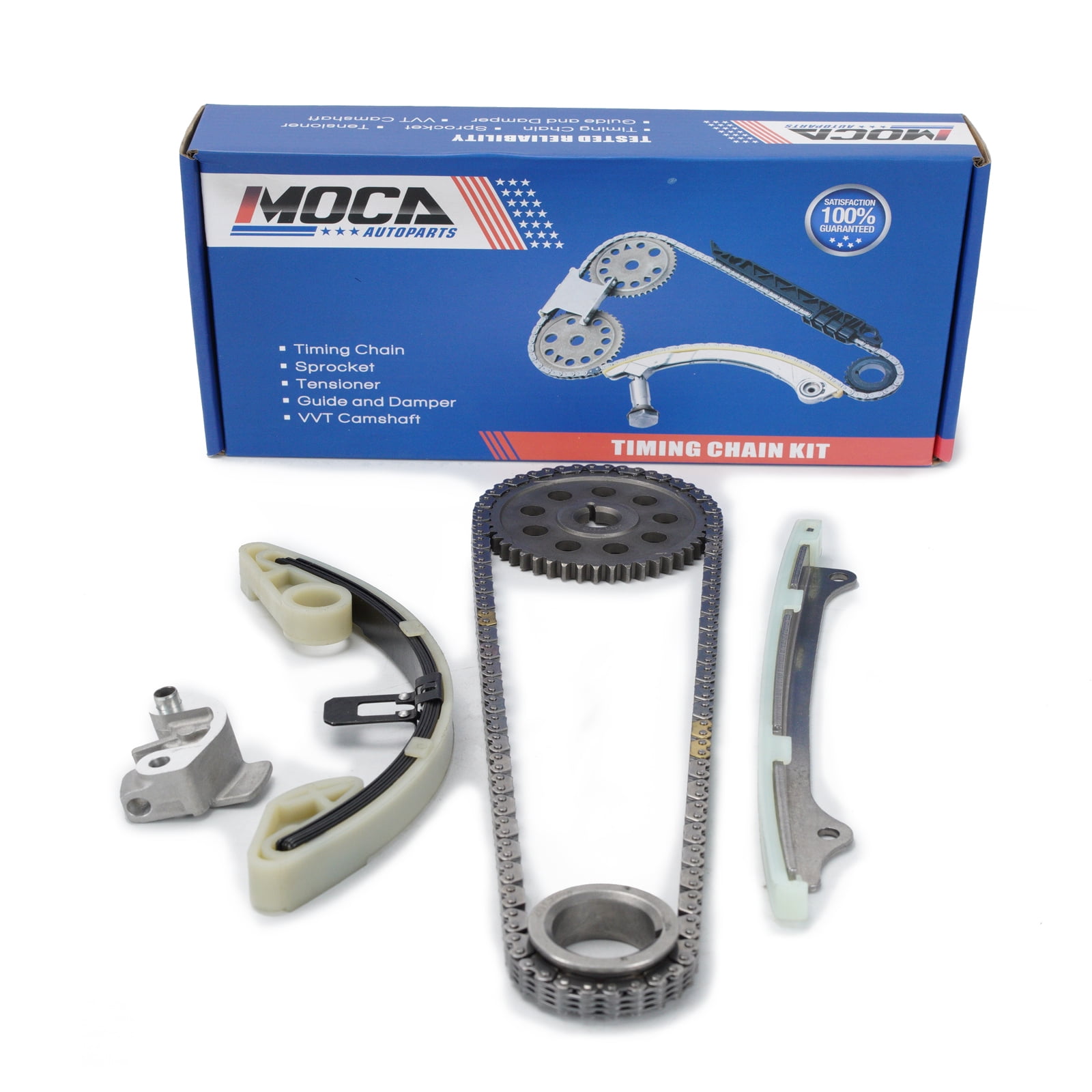 MOCA AUTOPARTS Timing Chain Kit Fit for 2003-2005 Honda Civic Hybrid 1 ...