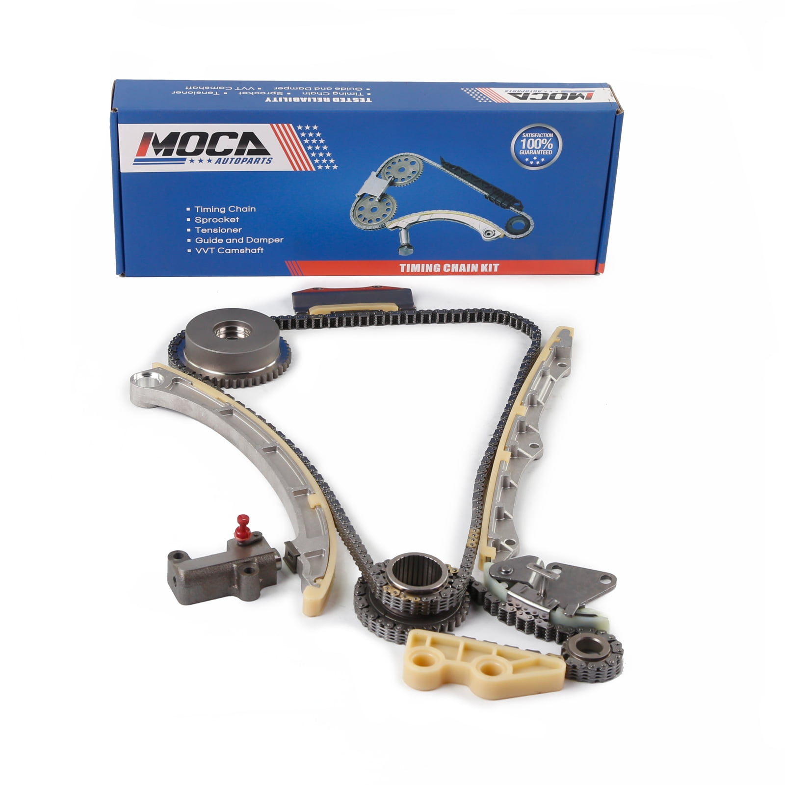 MOCA AUTOPARTS Timing Chain Kit Fit for 2004-2008 Acura TSX 2.4L ...