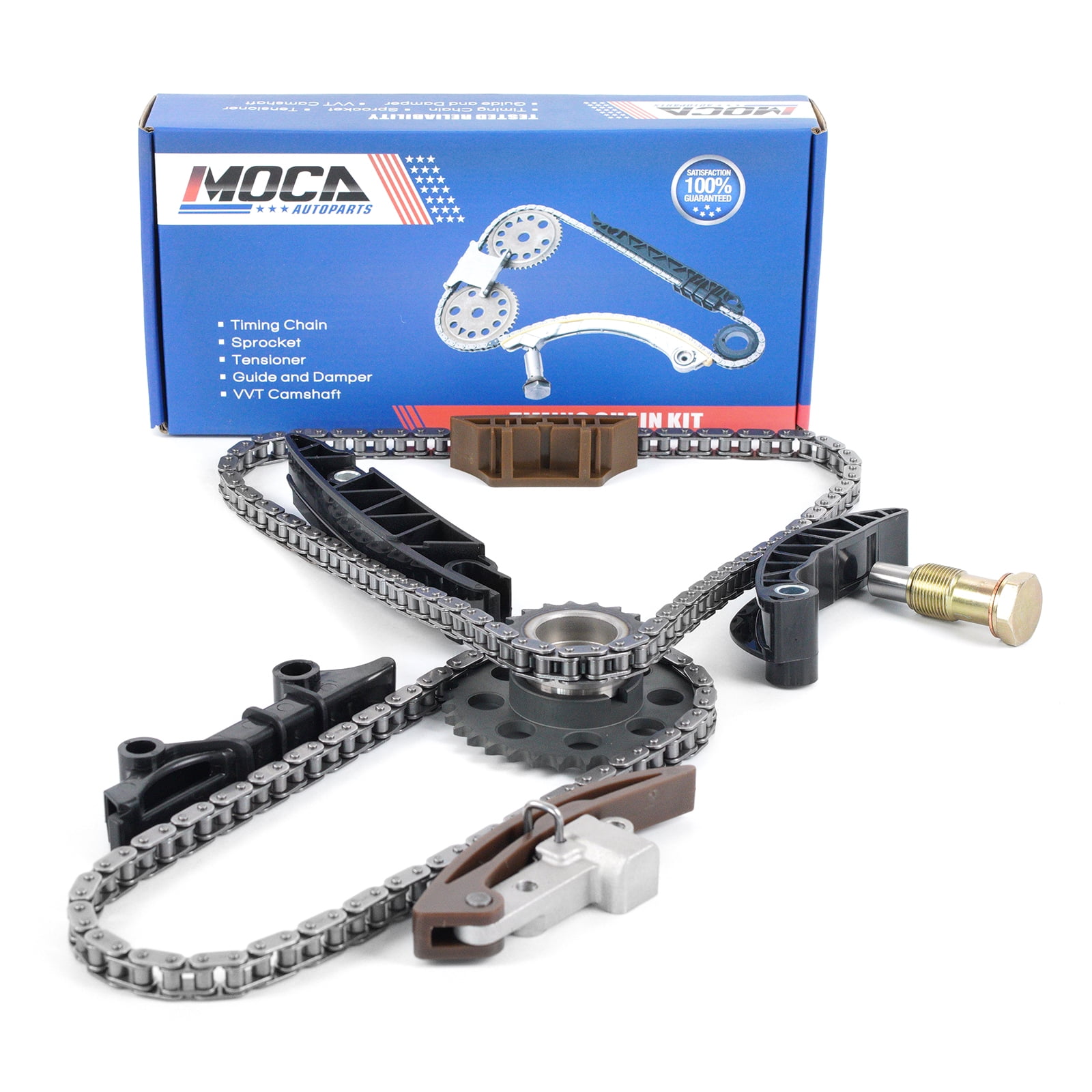 MOCA AUTOPARTS Timing Chain Kit Fit for 2010-2017 Volkswagen Touareg ...