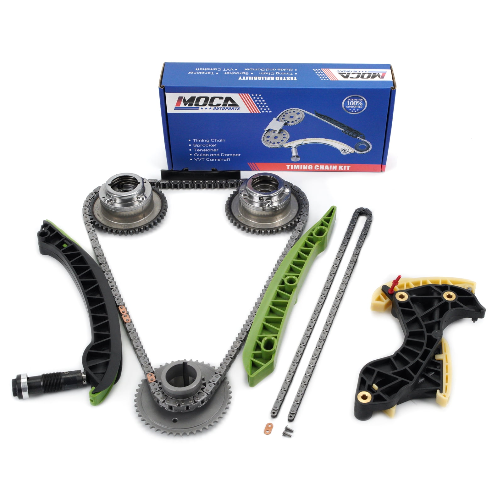 MOCA AUTOPARTS Timing Chain Kit Fit for 2012-2014 Mercedes-Benz SLK250 ...