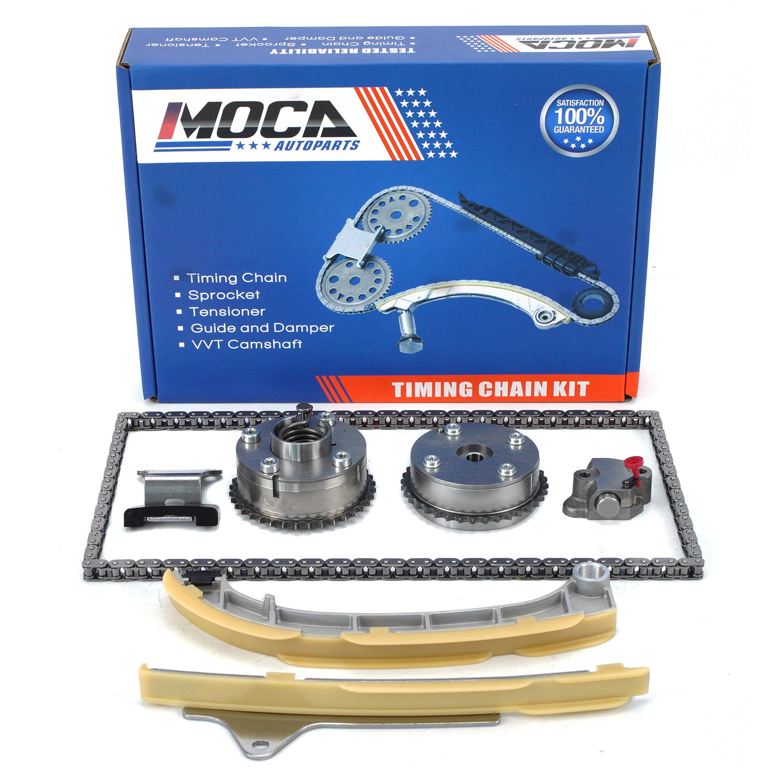 MOCA AUTOPARTS Timing Chain Kit Fit for 2012-2015 Scion iQ 1.3L ...