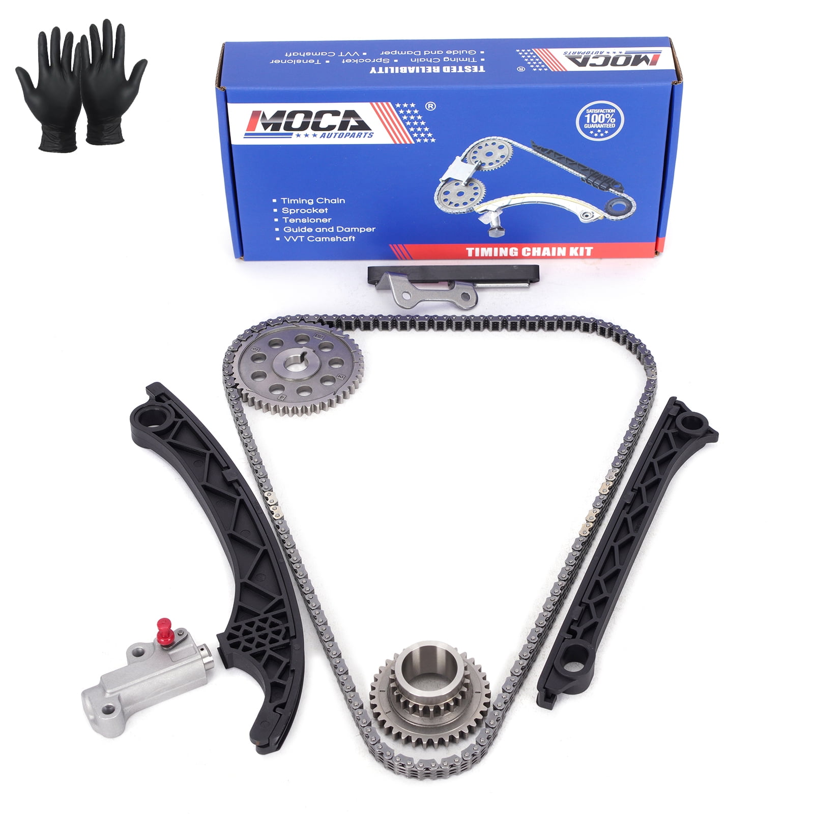 MOCA AUTOPARTS Timing Chain Kit Fit for 2017-2021 Honda Accord 2.0L ...