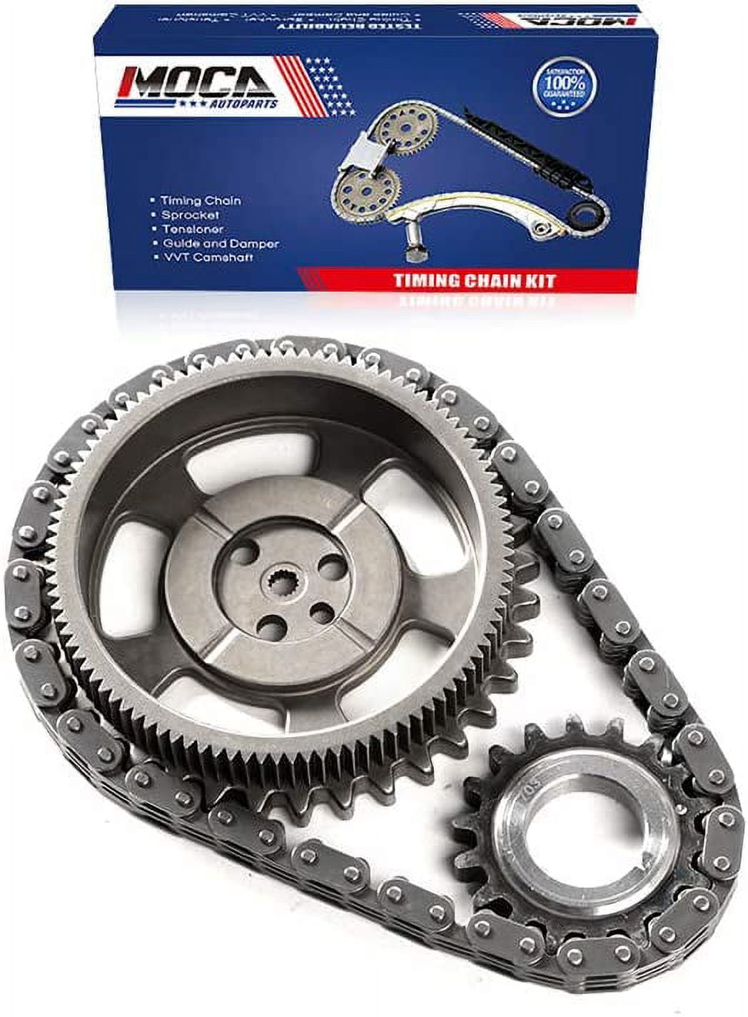 MOCA AUTOPARTS Timing Chain Kit Fit for 92-94 Chevrolet Camaro/Corvette ...