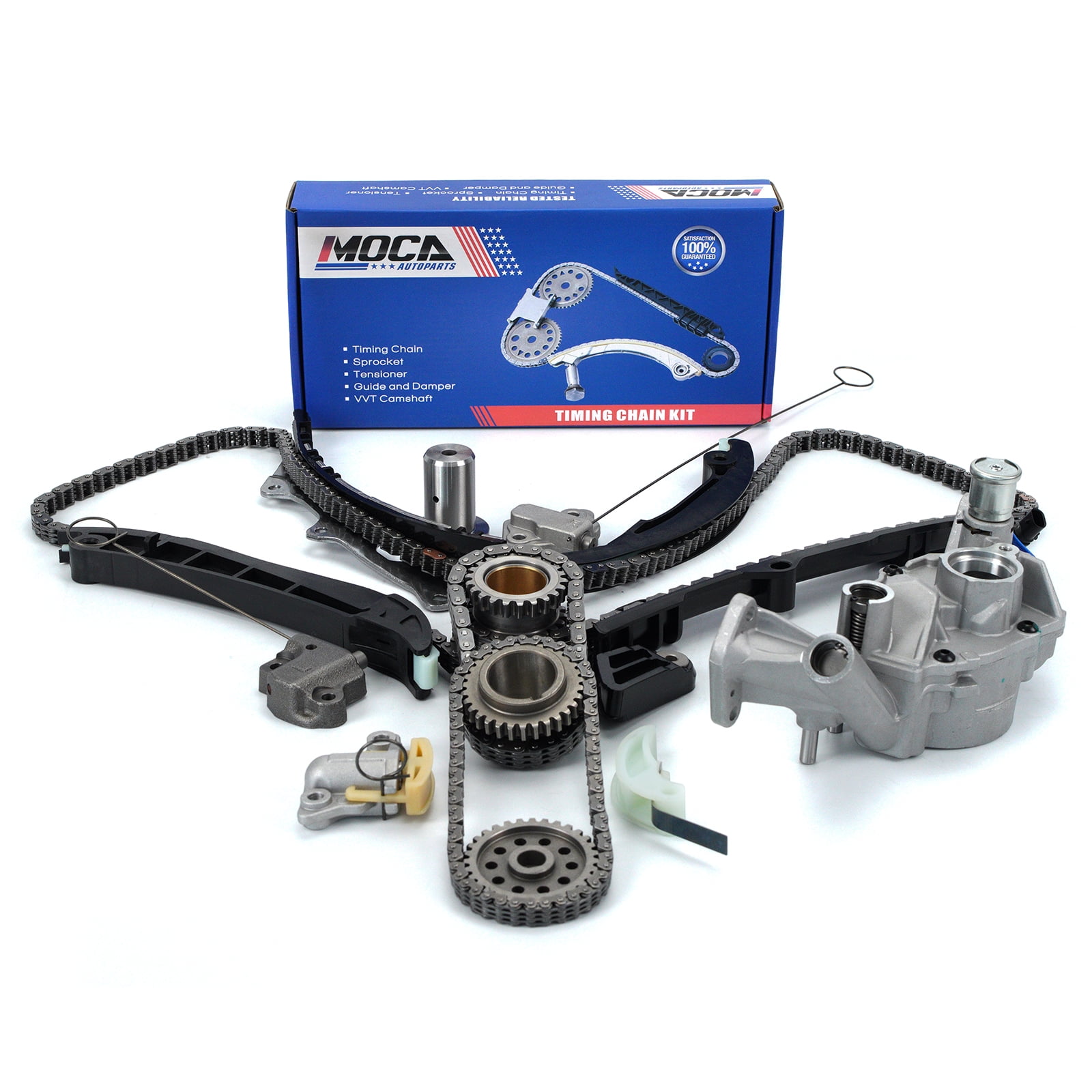 MOCA AUTOPARTS Timing Chain Kit with Oil Pump Fit for 2011-2017 ...